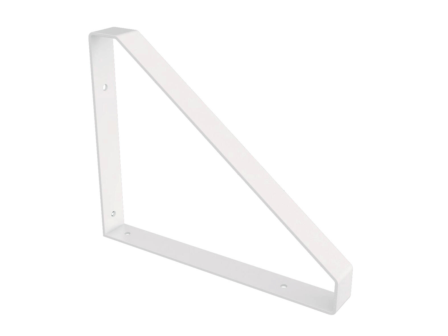 Equerre Style industriel acier blanc, H.21 x P.21 cm | Leroy Merlin