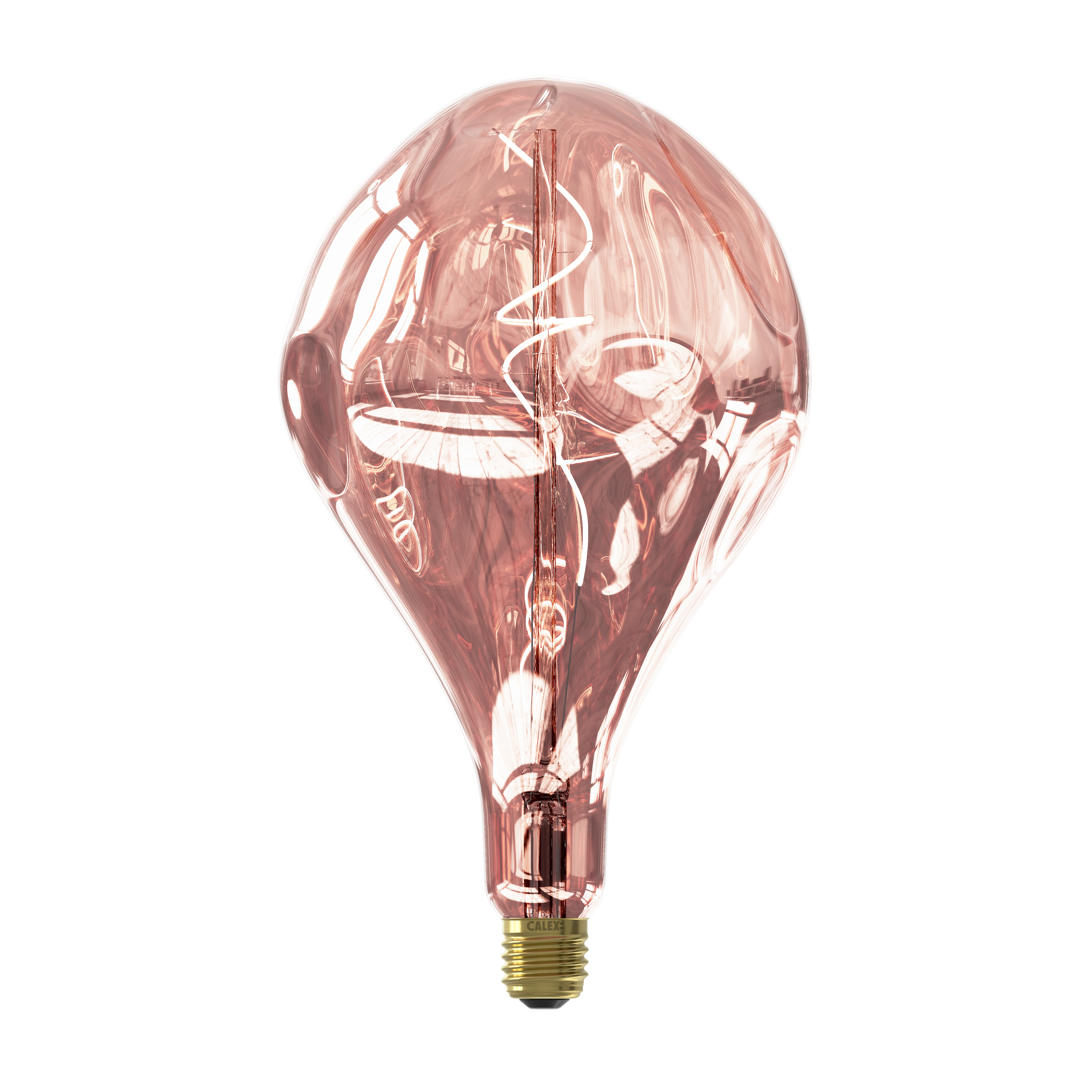 Ampoule led, rose poire E27 80Lm=15W blanc très chaud, Organic Evo ...