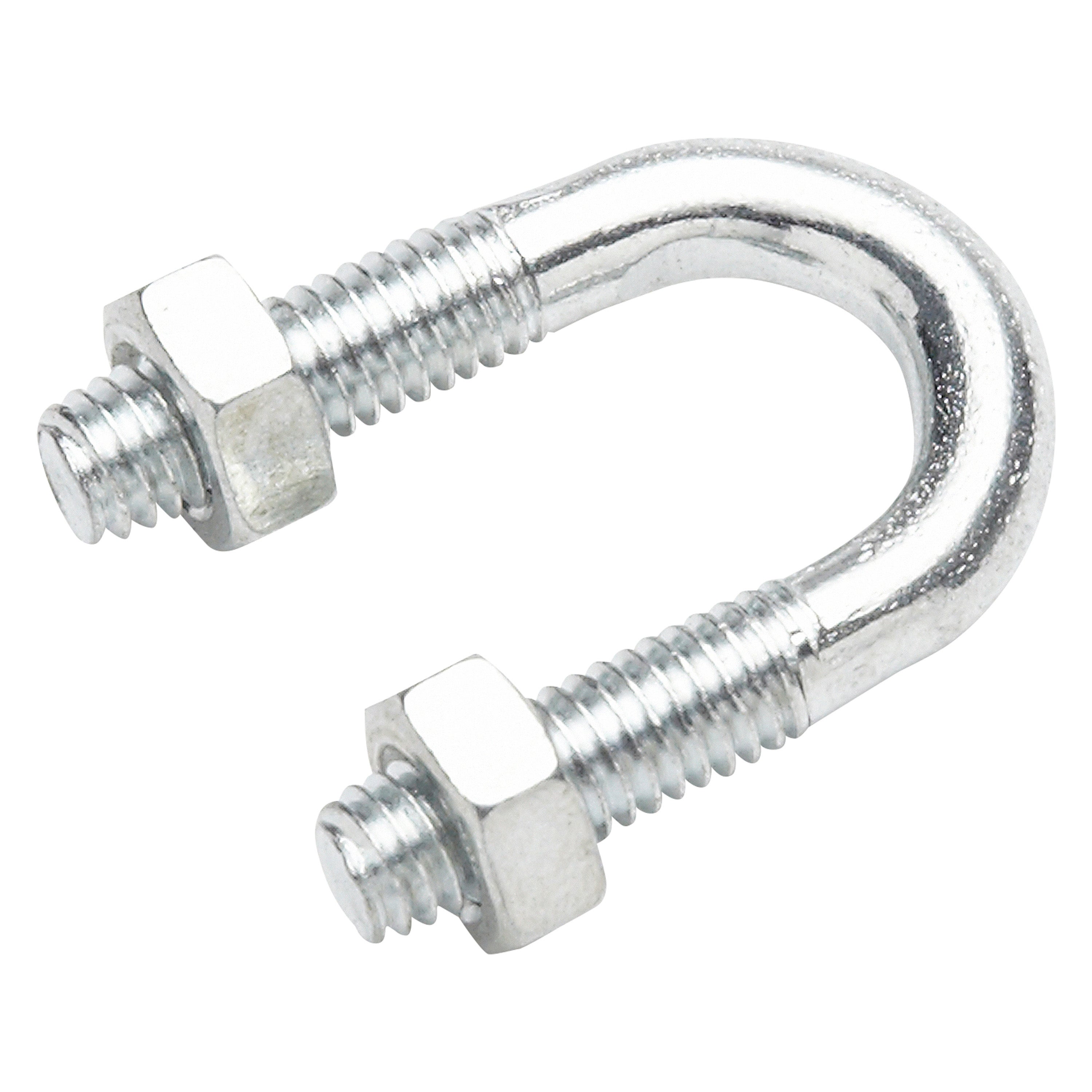 Lot de 4 brides rondes acier, STANDERS, L.13 x Ep.6 mm | Leroy Merlin