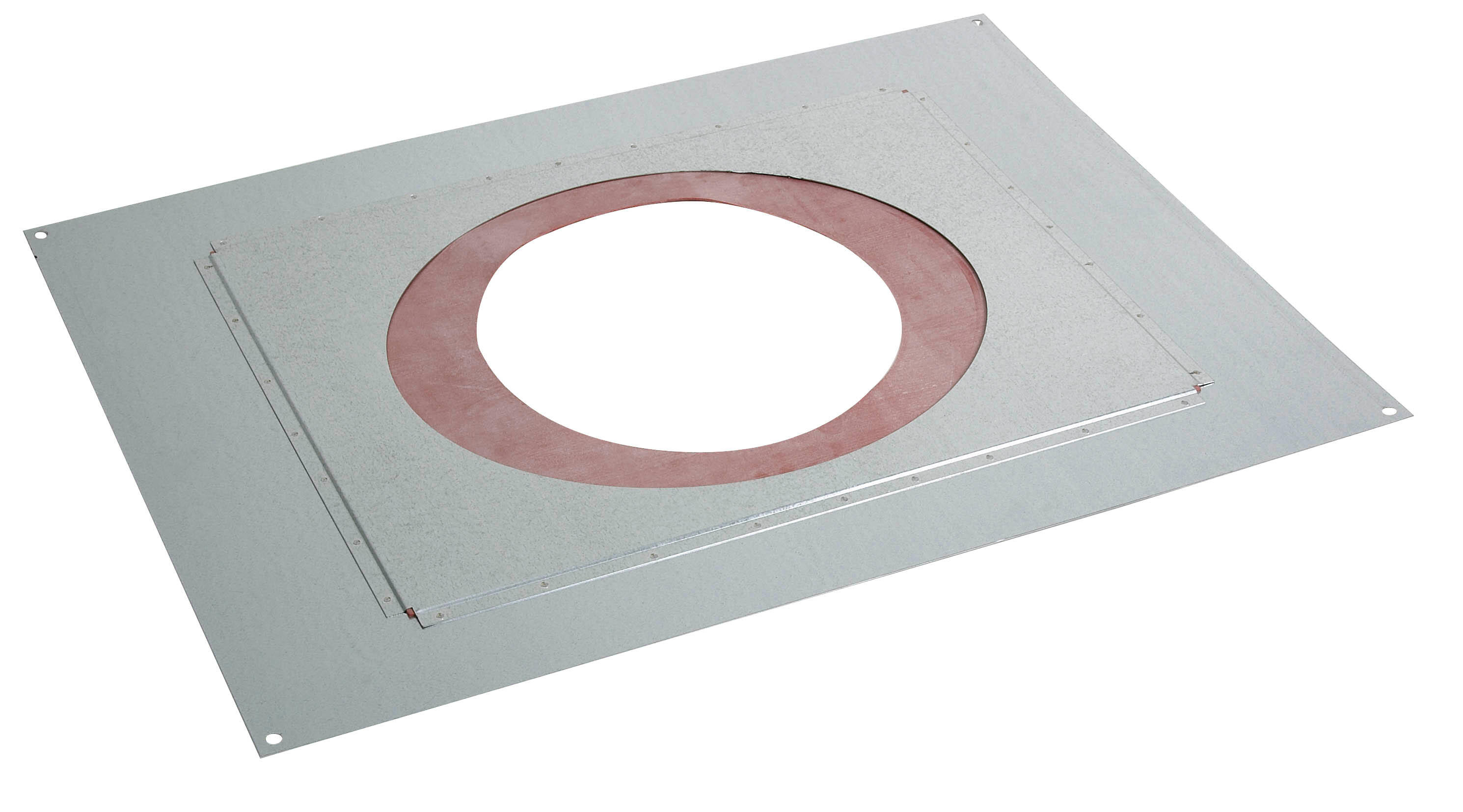 Plaque distance de sécurité étanche rampante POUJOULAT 120° 100 pgi ...