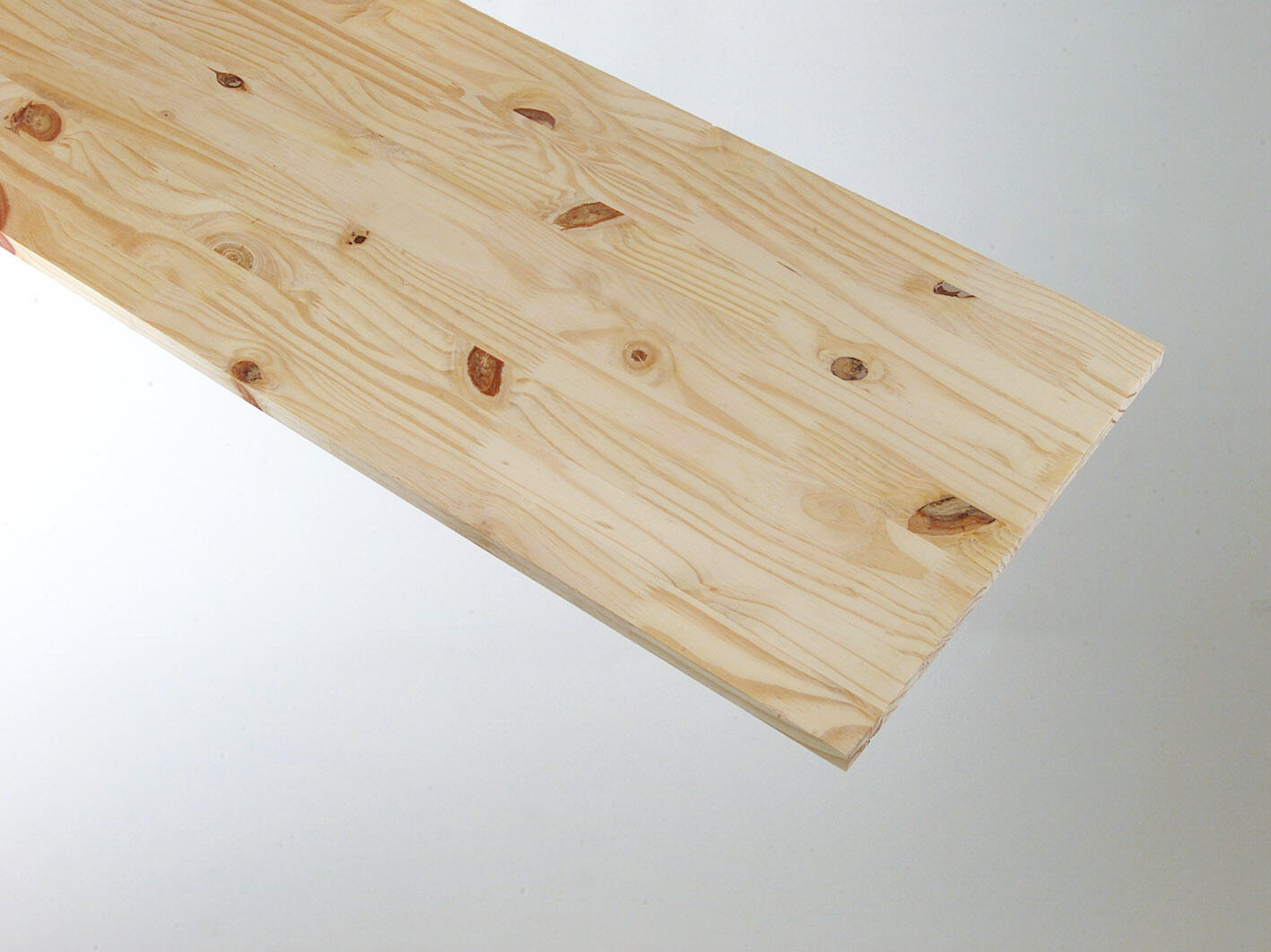 Tablette pin noueux lisse, L.200 x l.30 cm x Ep.18 mm | Leroy Merlin