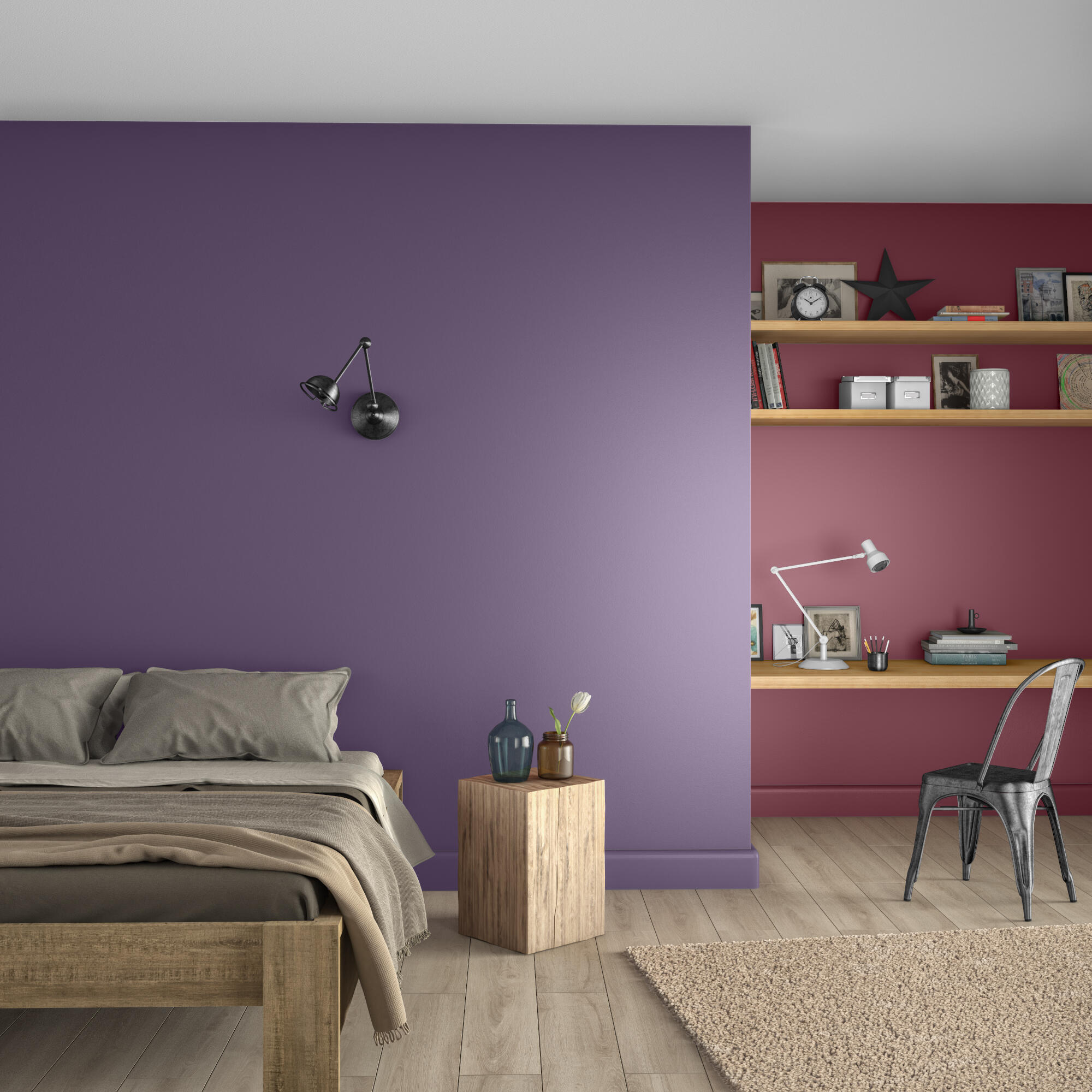 Le violet en déco : osez l’audace ! | Leroy Merlin