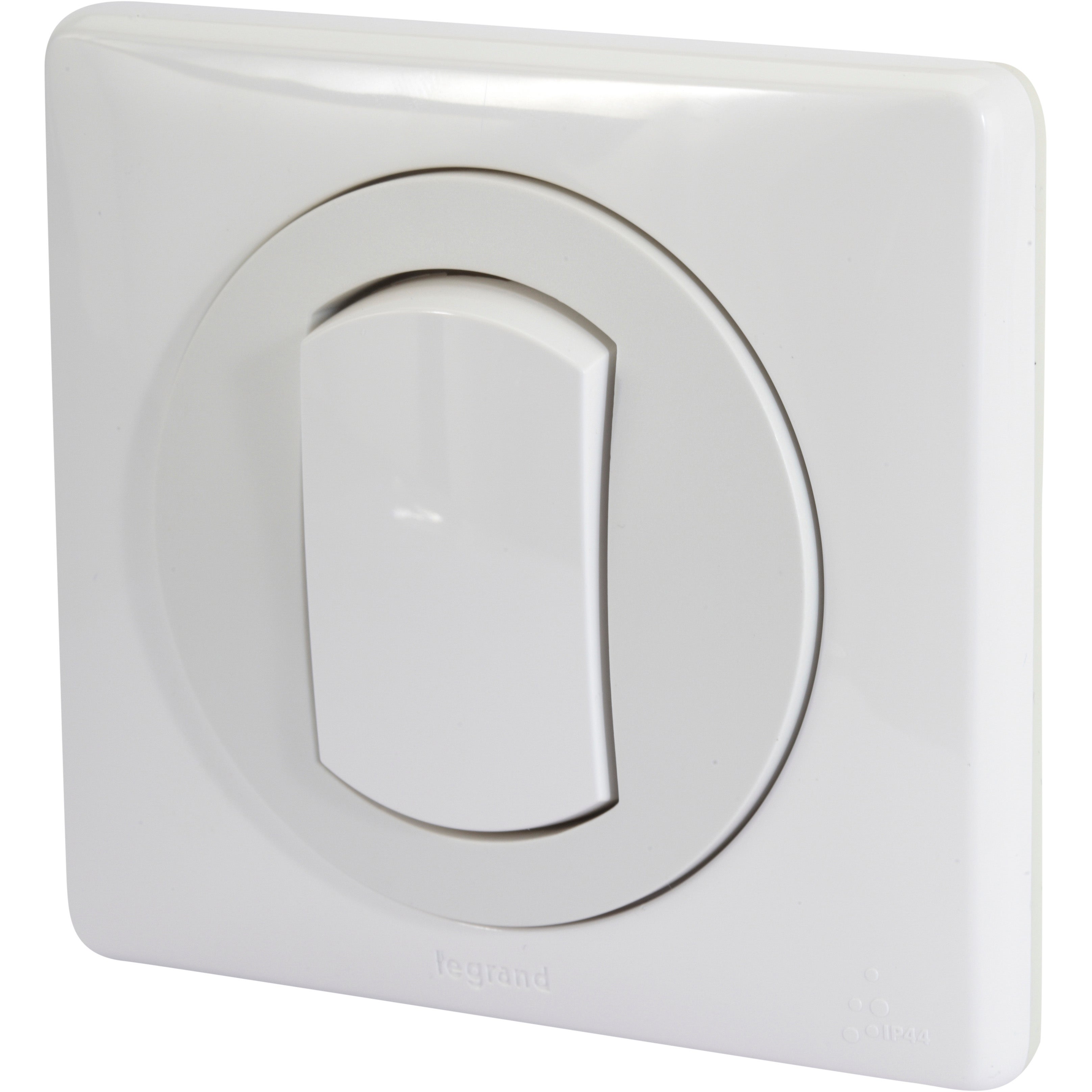 Interrupteur va-et-vient étanche complet, LEGRAND Céliane, blanc ...