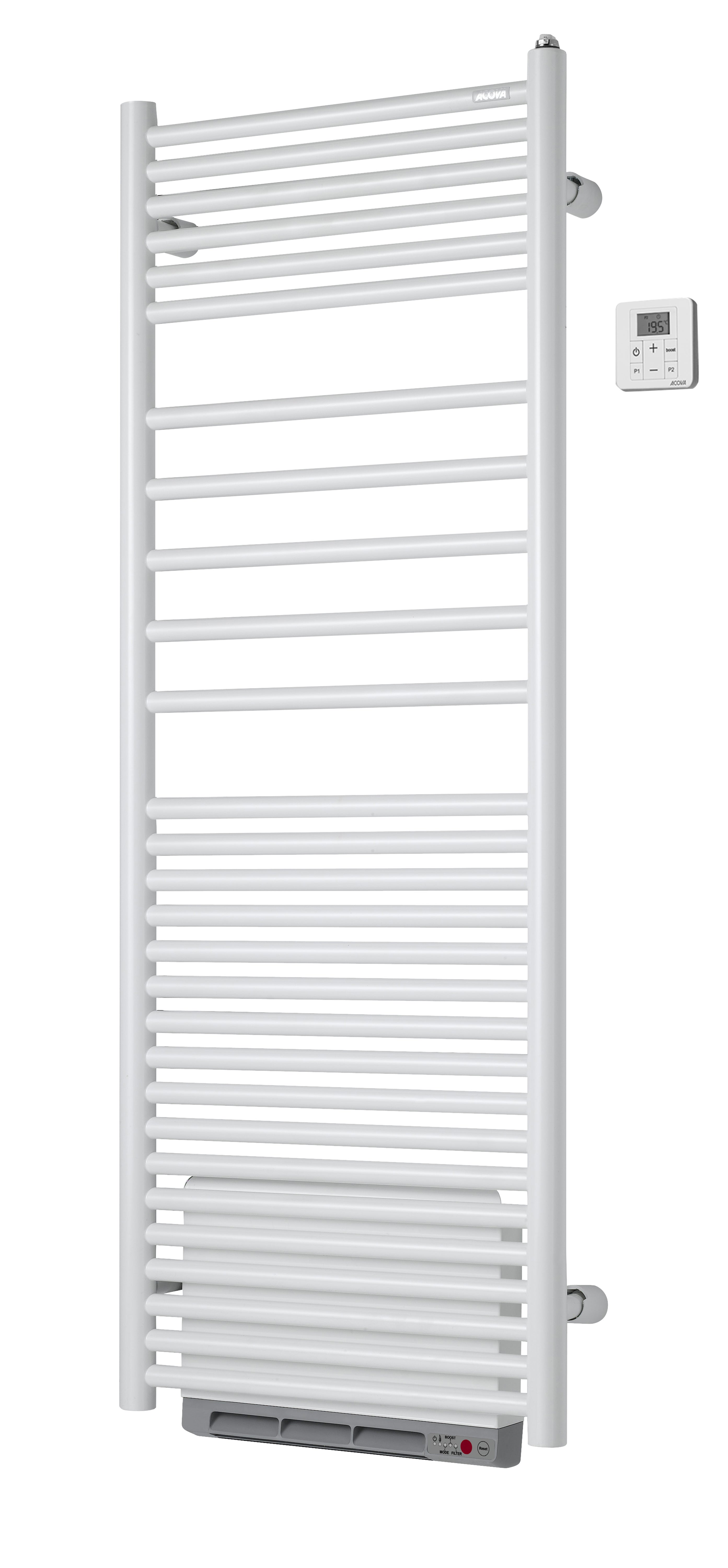 Sèche-serviettes eau chaude avec soufflerie ACOVA, 615 W Angora air ...