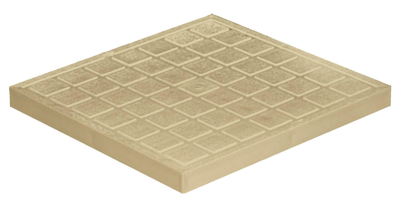 Tampon de sol antichoc pvc sable FIRST PLAST, L.40 x l.40 cm | Leroy Merlin