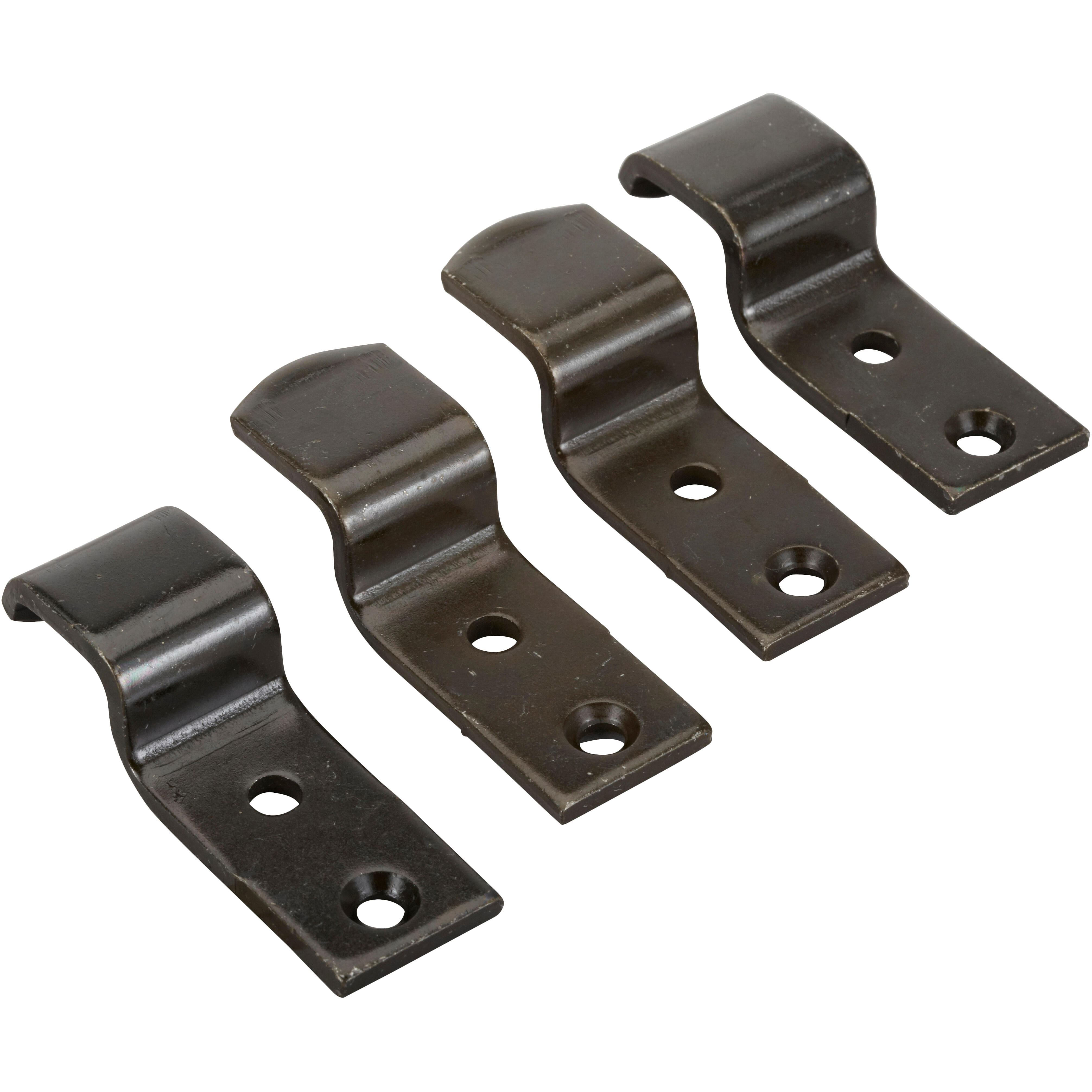 2 supports droits et 2 supports coudés pour barre de sécurité volet ...