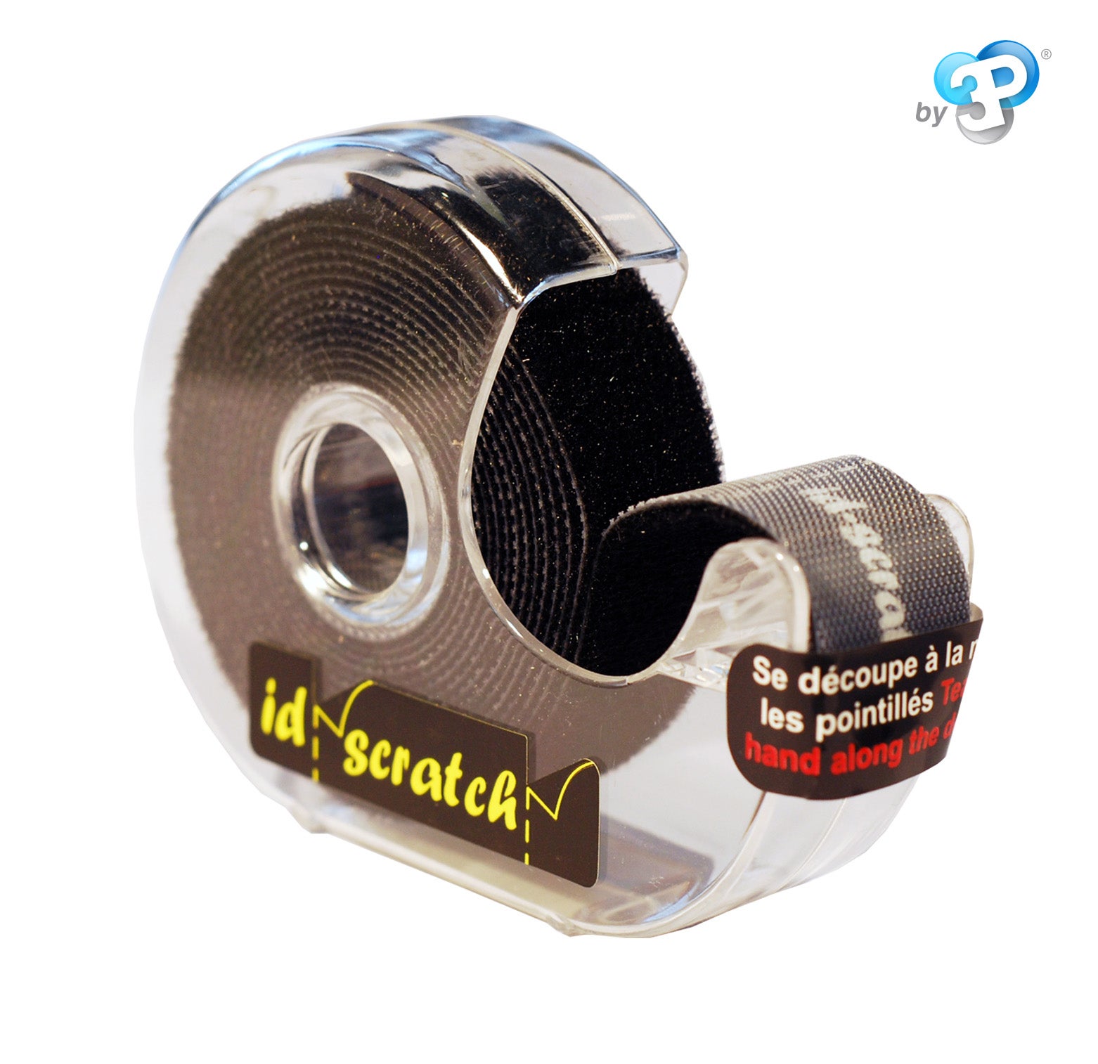 Bande auto-agrippante noire ID-SCRATCH L.2000 x l.20 mm | Leroy Merlin
