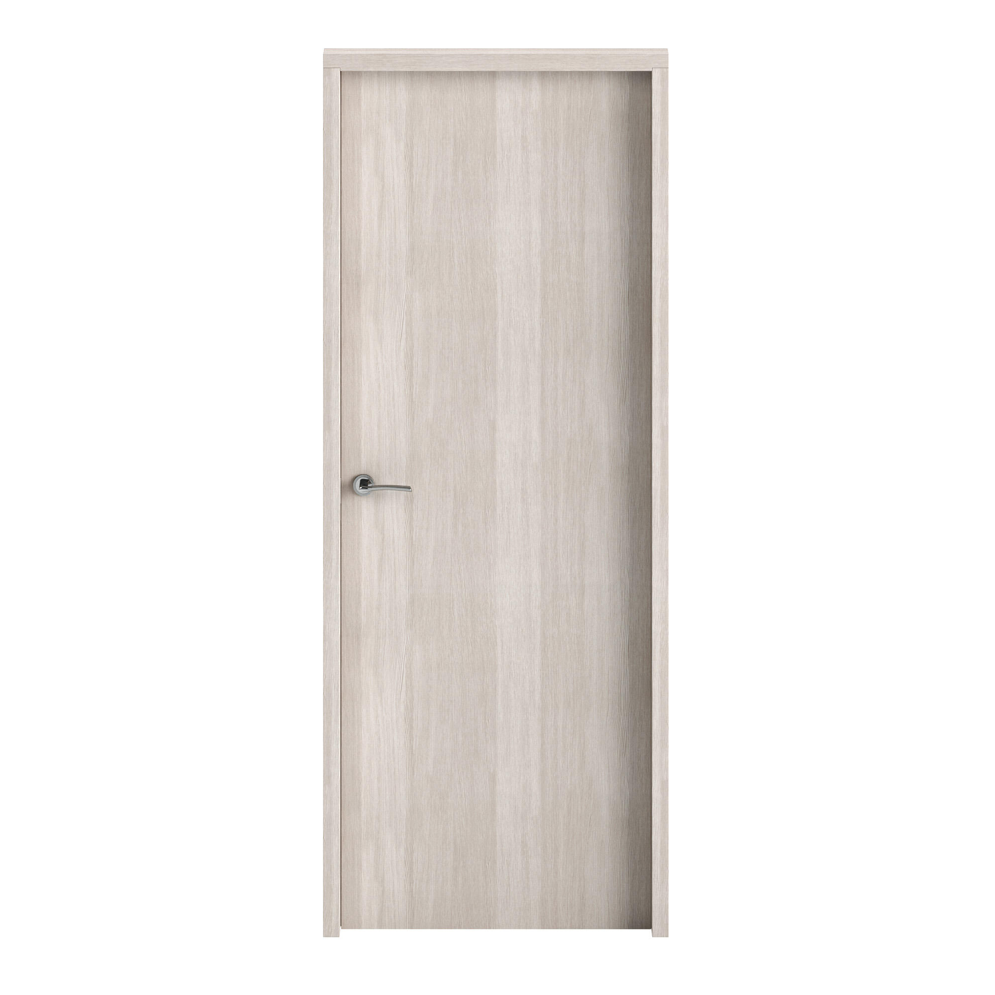 Bloc-porte bois, beige H.204 x l.73 cm, réversible | Leroy Merlin