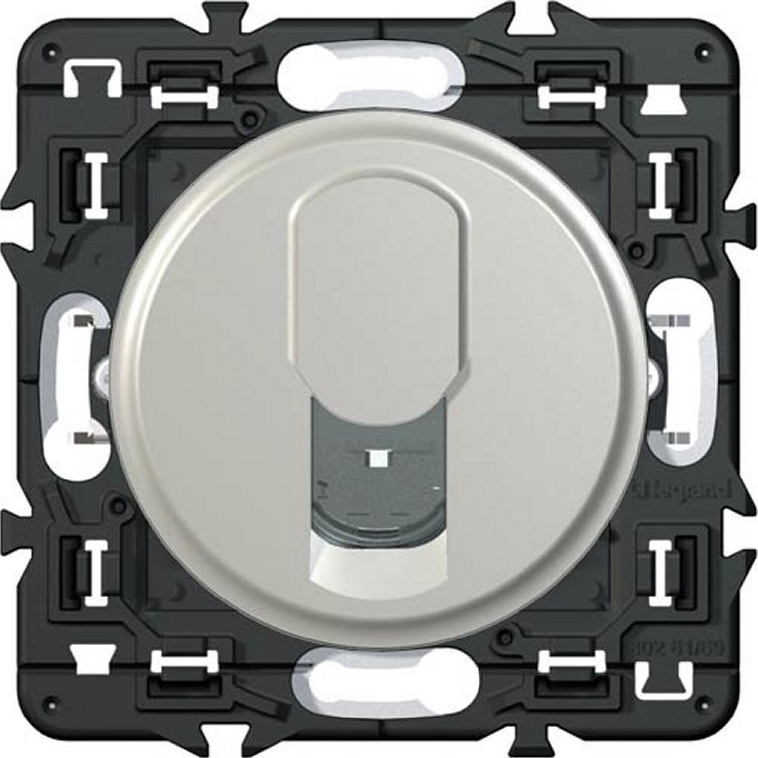 Prise rj45, à assembler, LEGRAND Céliane, titane | Leroy Merlin