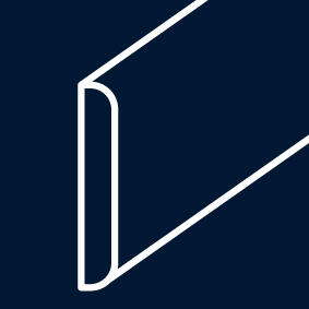 Champlat chêne 2 arrondis petits nœuds, 4.3 x 37.5 mm, L.2.4 m | Leroy ...