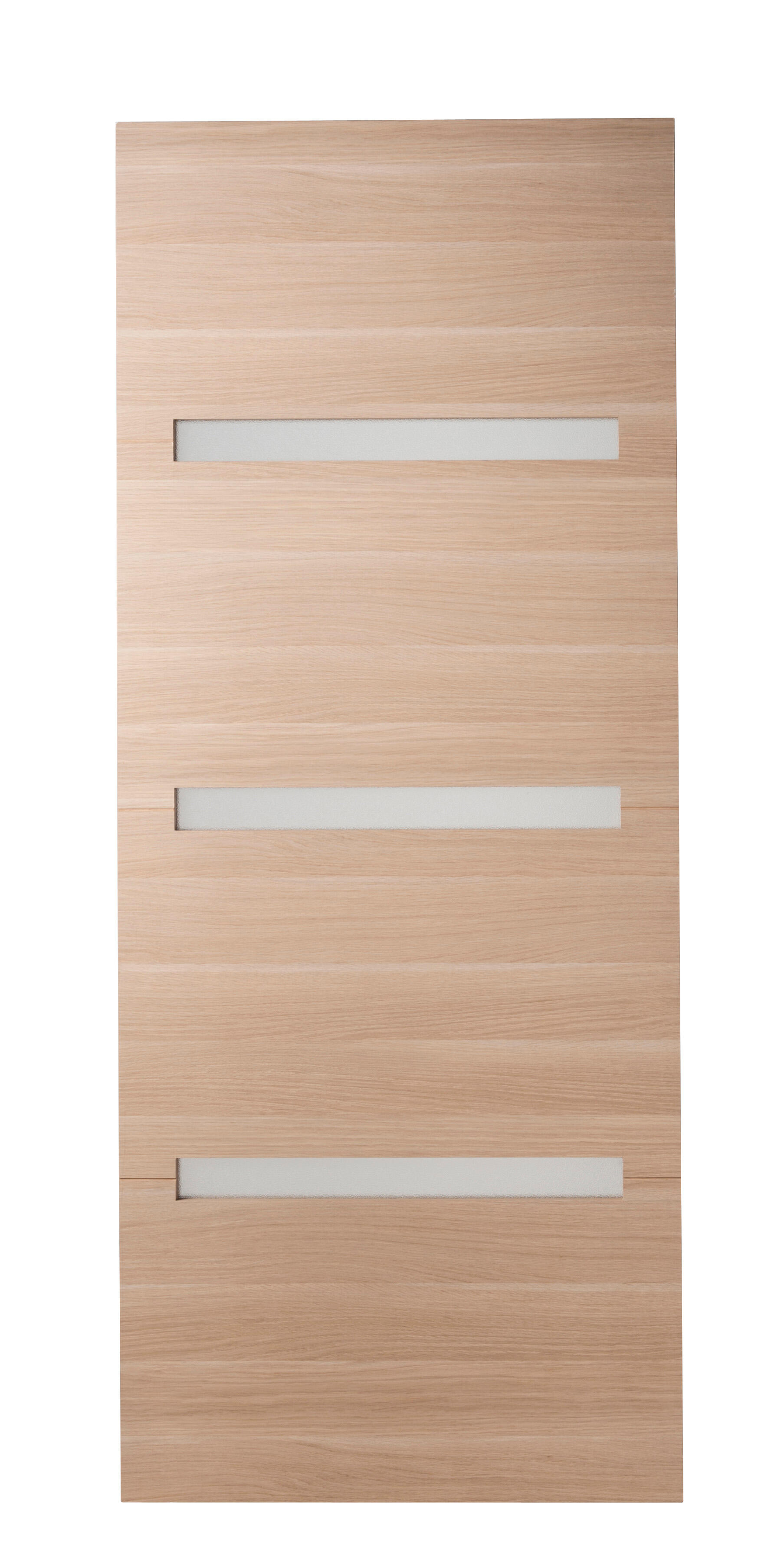 Porte coulissante MDF vitrée Madrid 2, H.204 x l.93 cm | Leroy Merlin