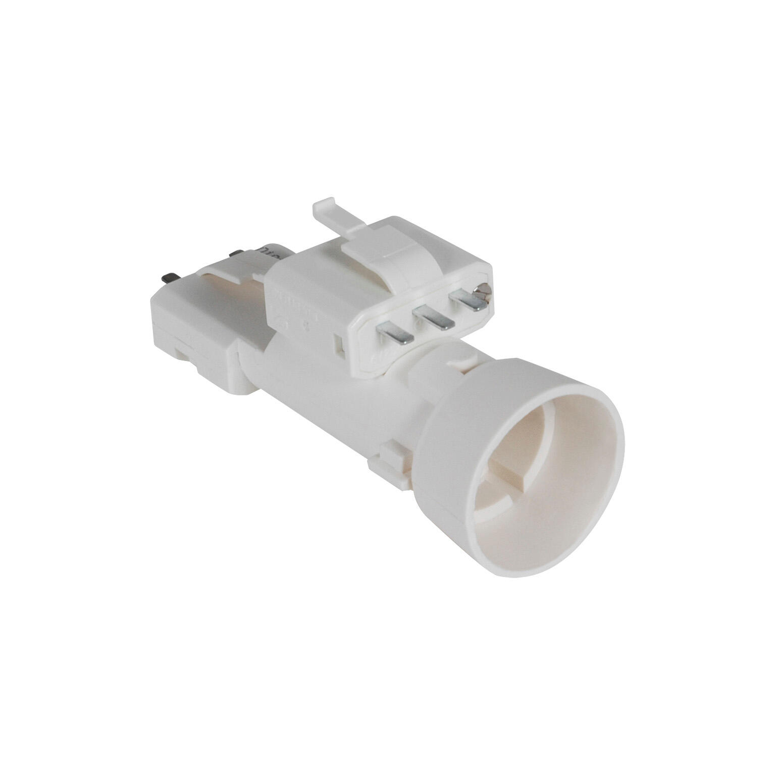 Douille E27 et fiche DCL e27 vis polypropylène blanc | Leroy Merlin