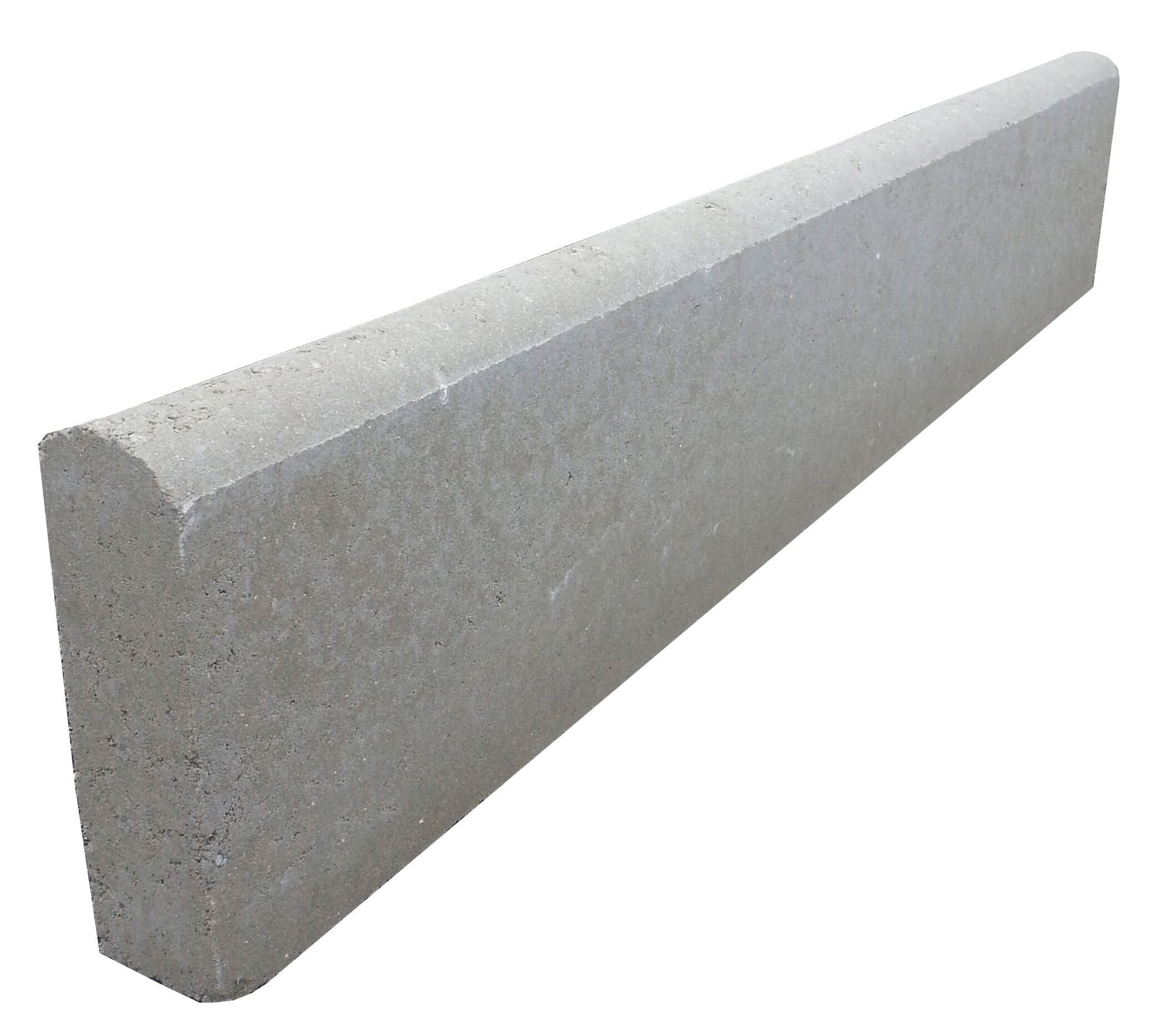 Bordure droite Longueur 1m béton gris, H.20 x L.100 cm | Leroy Merlin