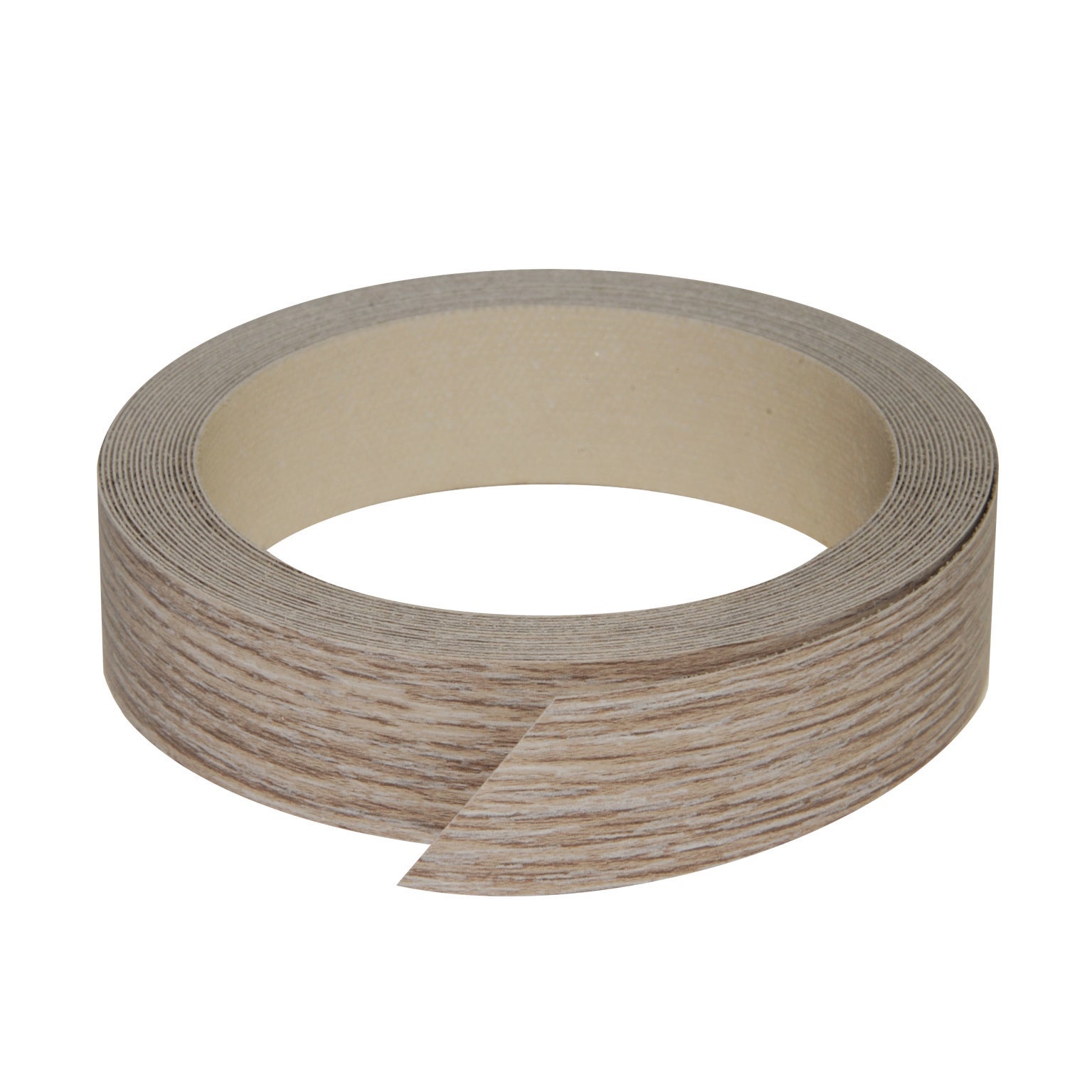 Bande de chant thermocollante imitation chêne gris, L.500 x l.2.3 cm | Leroy Merlin
