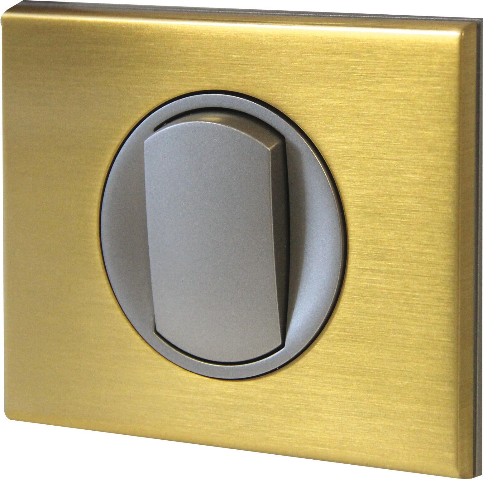 Interrupteur va-et-vient complet, LEGRAND Céliane, bronze doré | Leroy ...