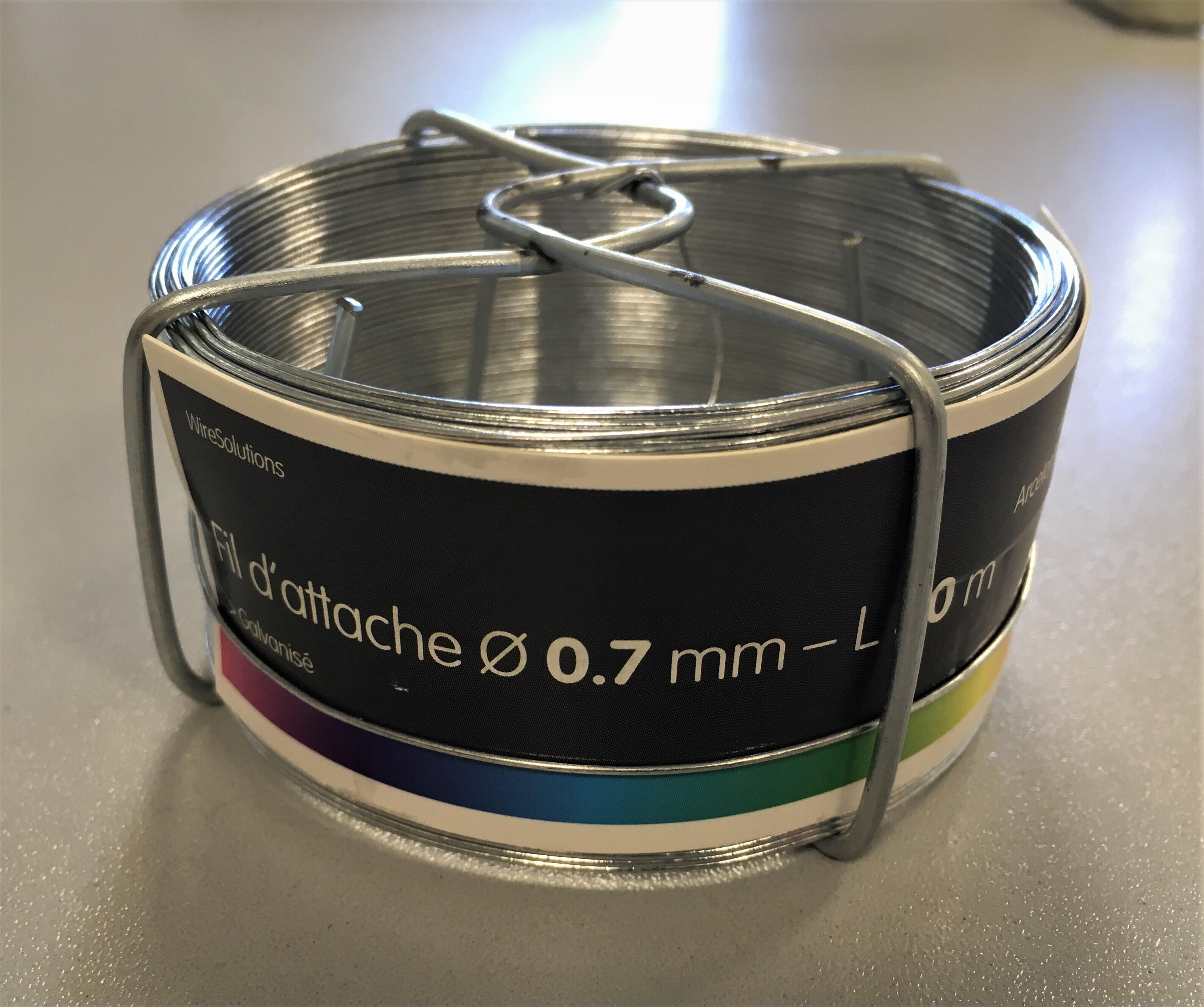 Fil d'attache galva, 0,70 mm x 50 m | Leroy Merlin