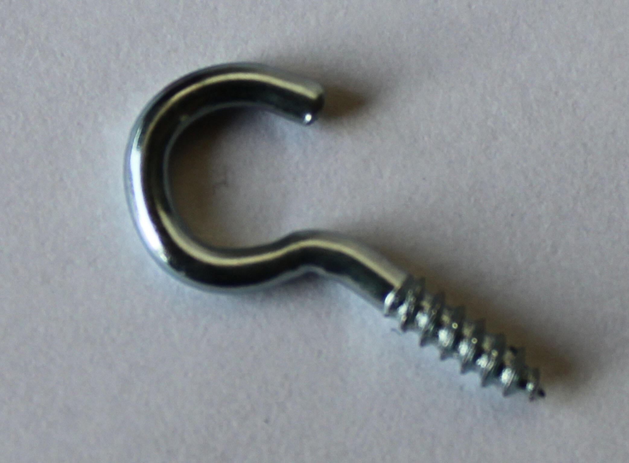 4 crochets à visser inox, Diam.4 x L.30 mm, STANDERS | Leroy Merlin