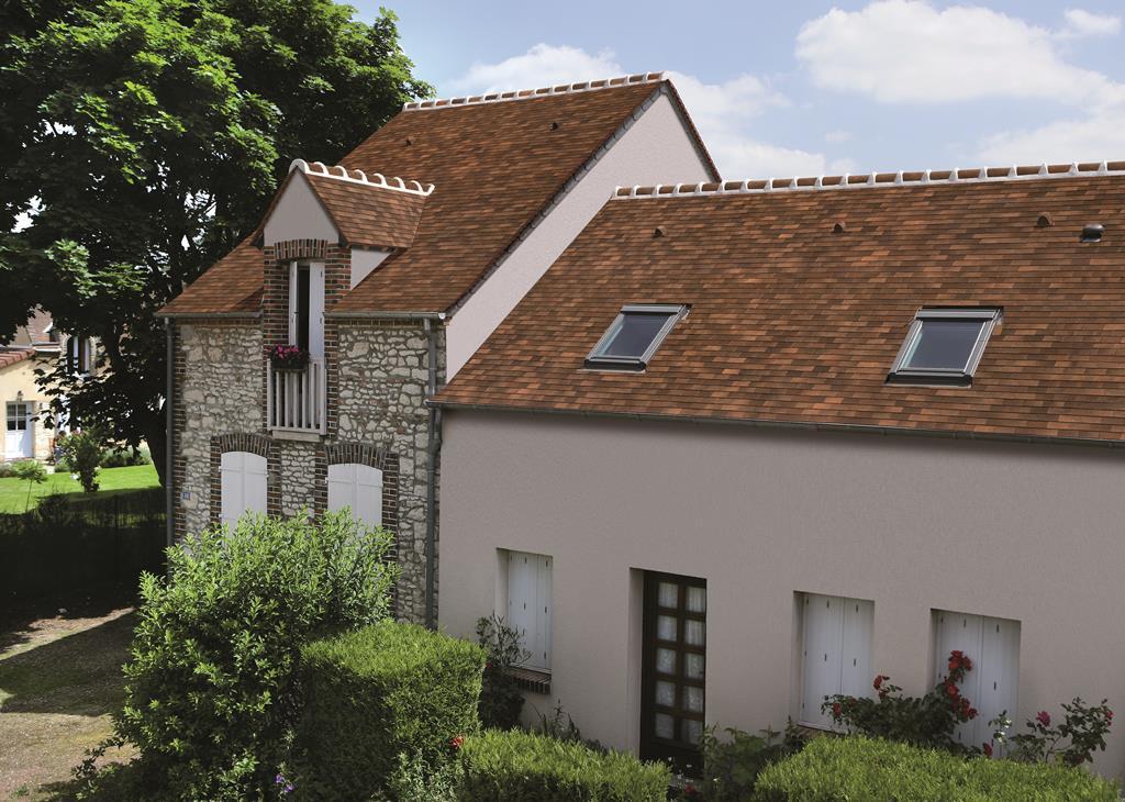 Faîtière MONIER terre de chêne | Leroy Merlin