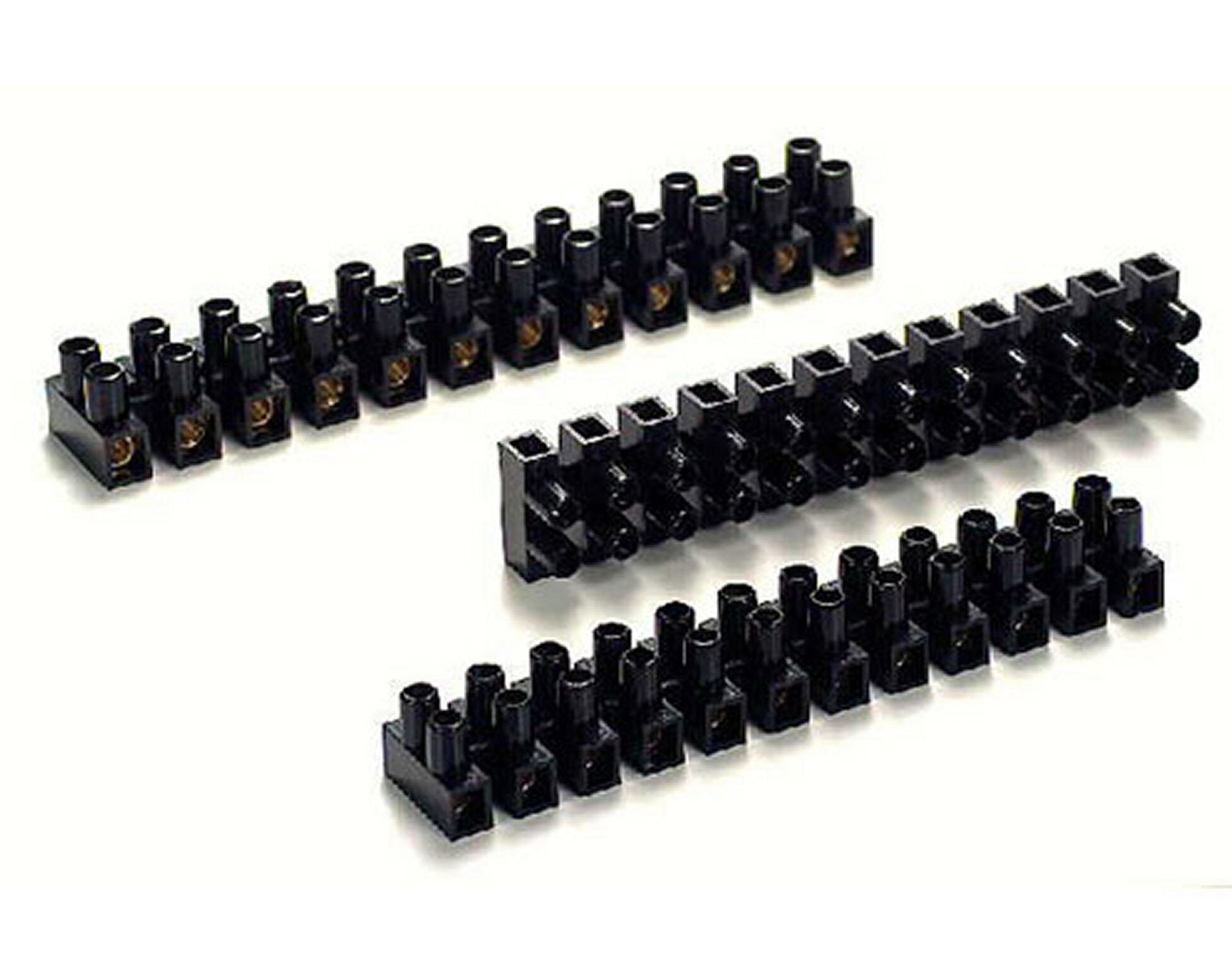 Jeu de 6 barrettes de dominos électriques, 2.5 à 10 mm² rigide et ...