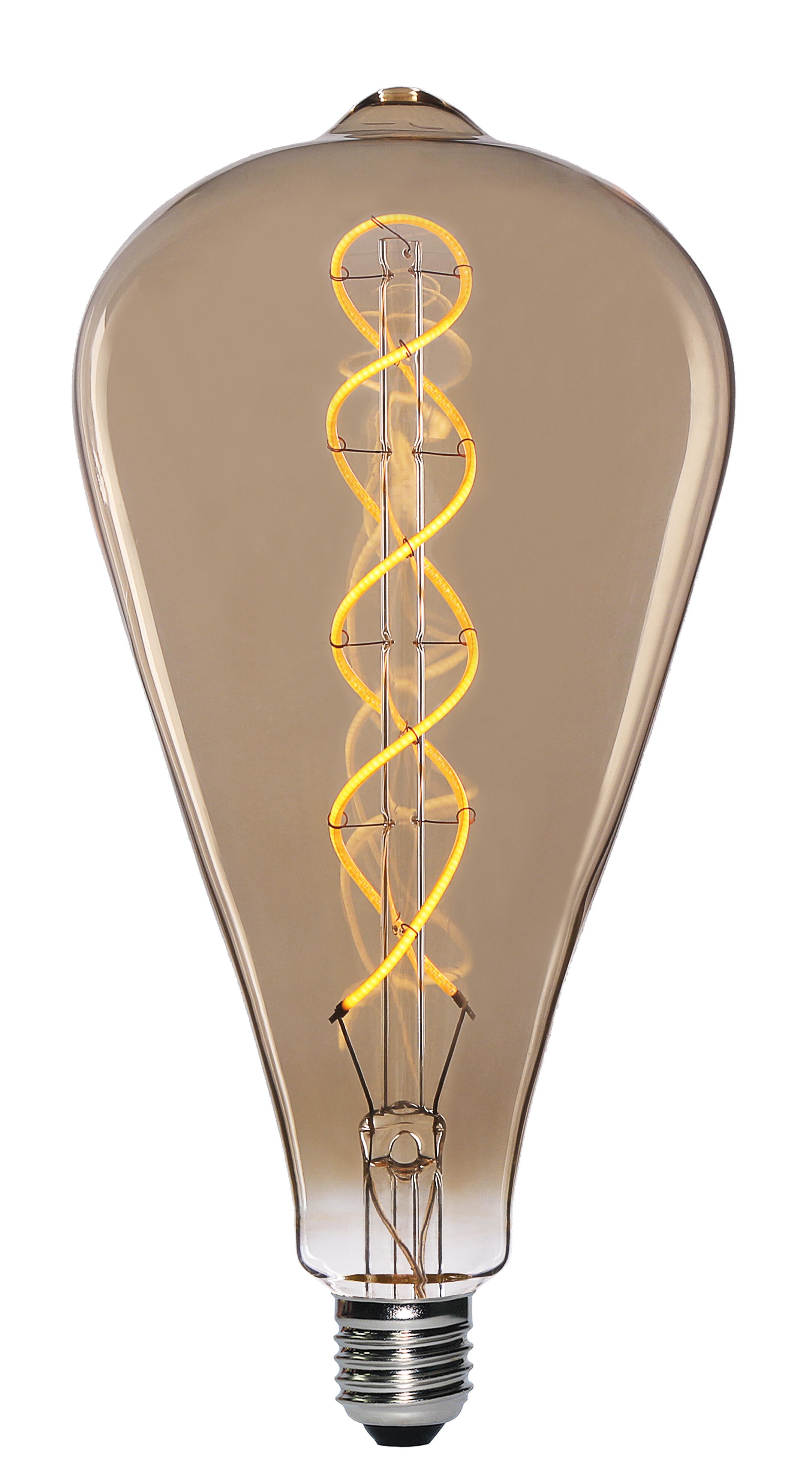 Ampoule décorative ambré edison XXL E27 230 Lm = 60 W blanc chaud ...