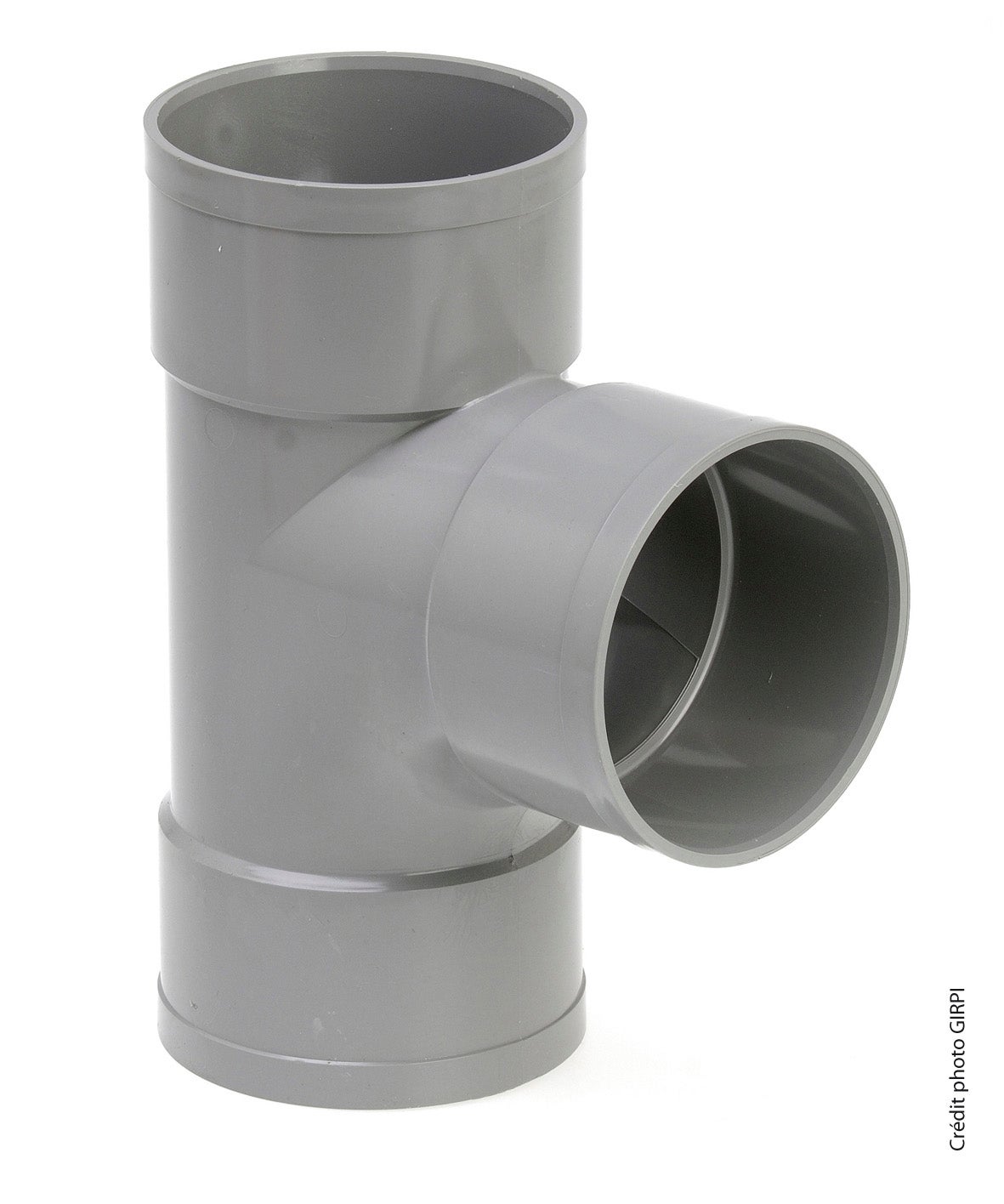 Té simple femelle / femelle 87° pvc Diam.80 mm GIRPI | Leroy Merlin