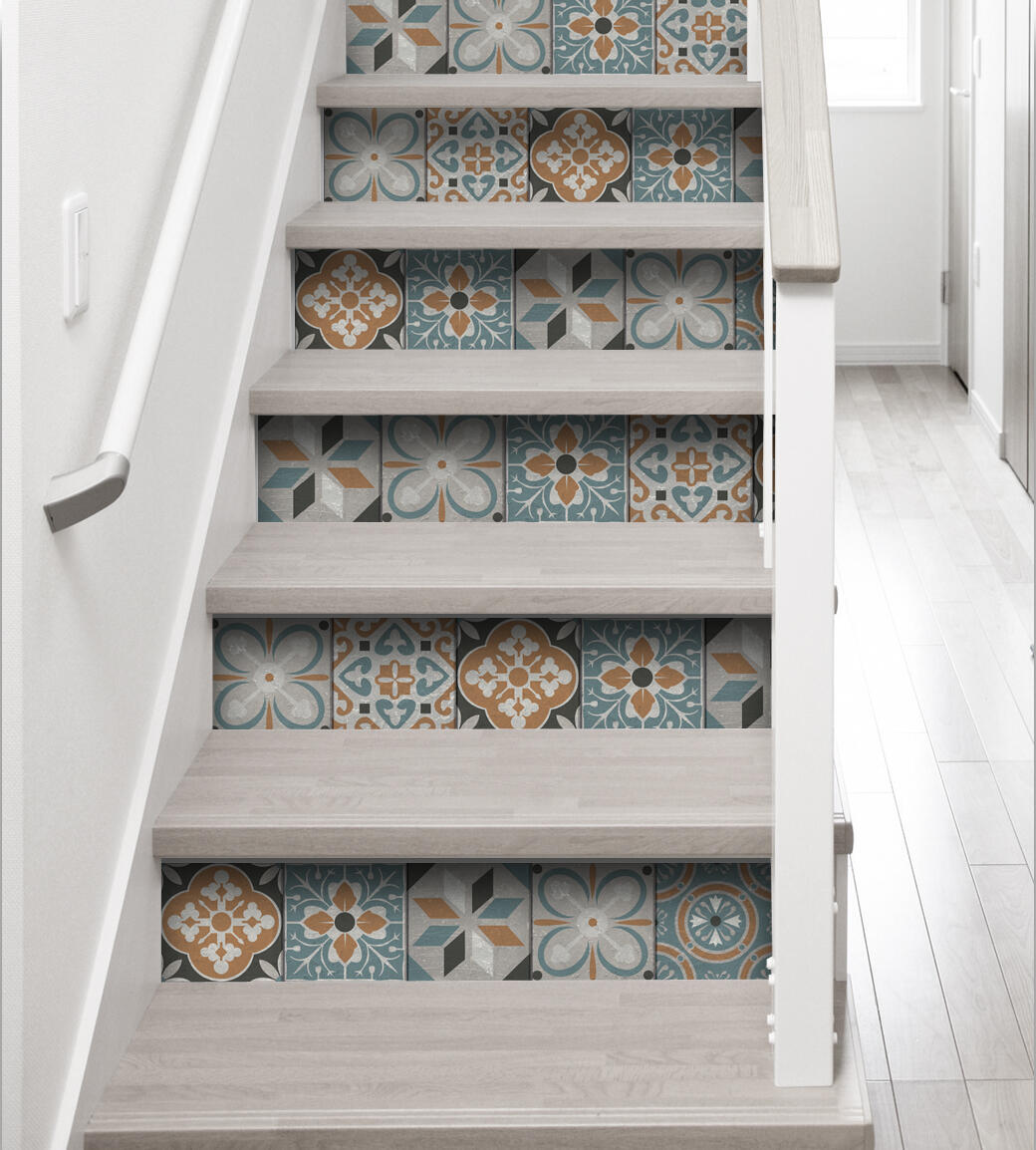 Stickers pour contremarche, de la déco dans l'escalier | Leroy Merlin