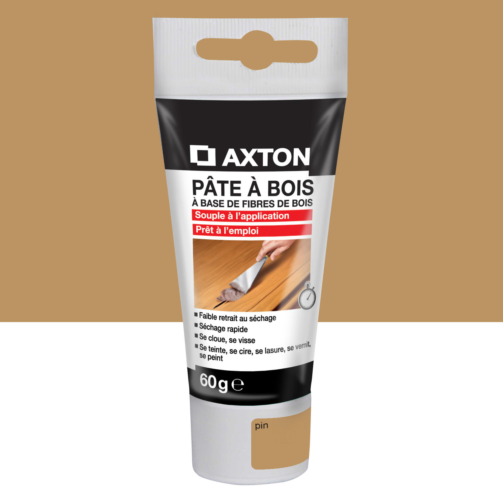 Pâte à bois AXTON pin 60 g | Leroy Merlin