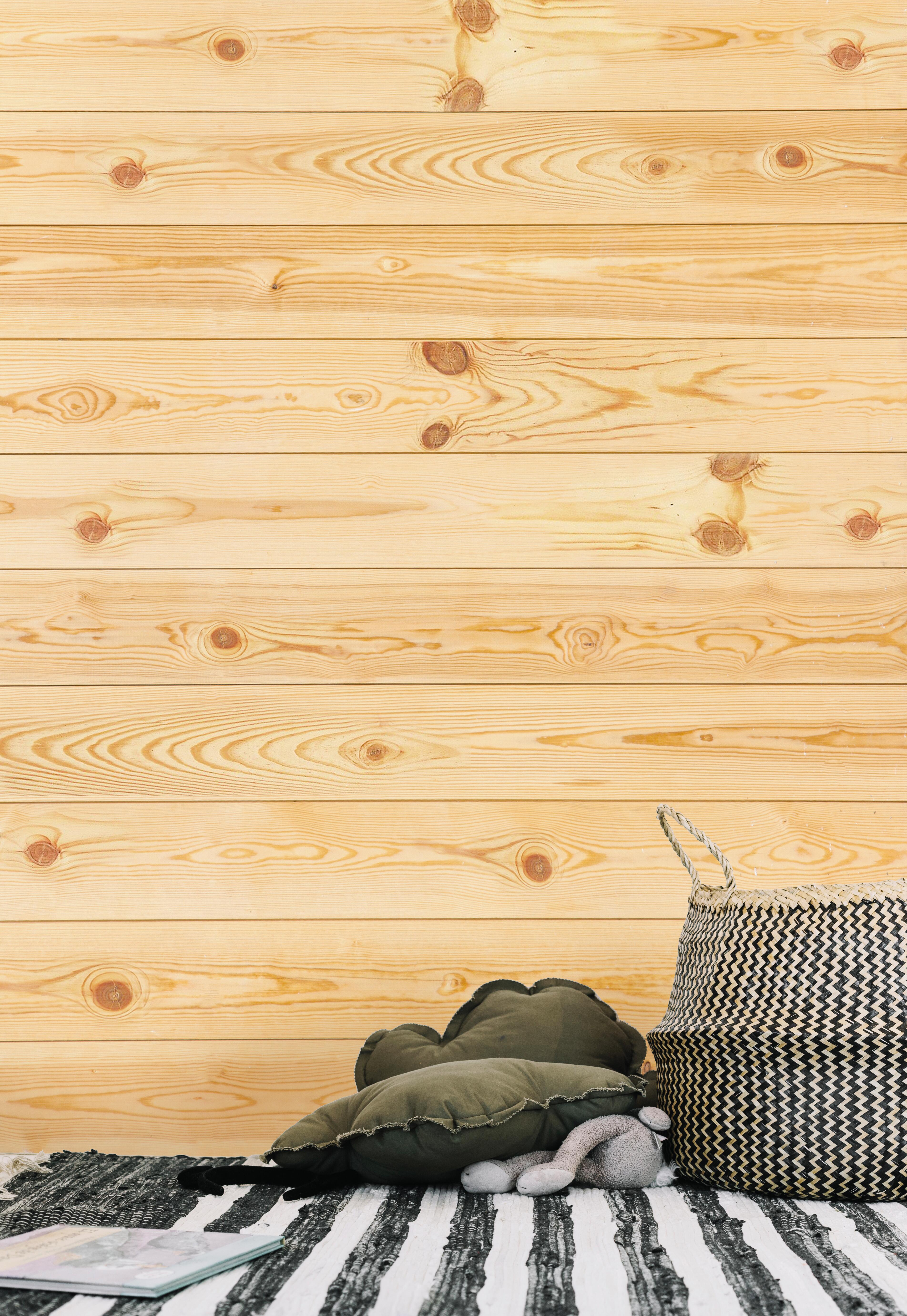 Lambris bois pin naturel noueux L.200 x l.10 cm x Ep.10 mm | Leroy Merlin