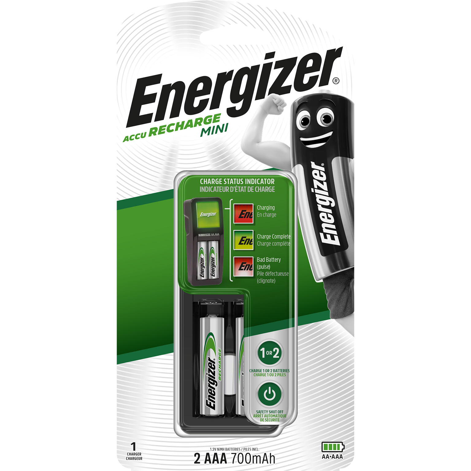 Chargeur de piles ENERGIZER, n/a | Leroy Merlin