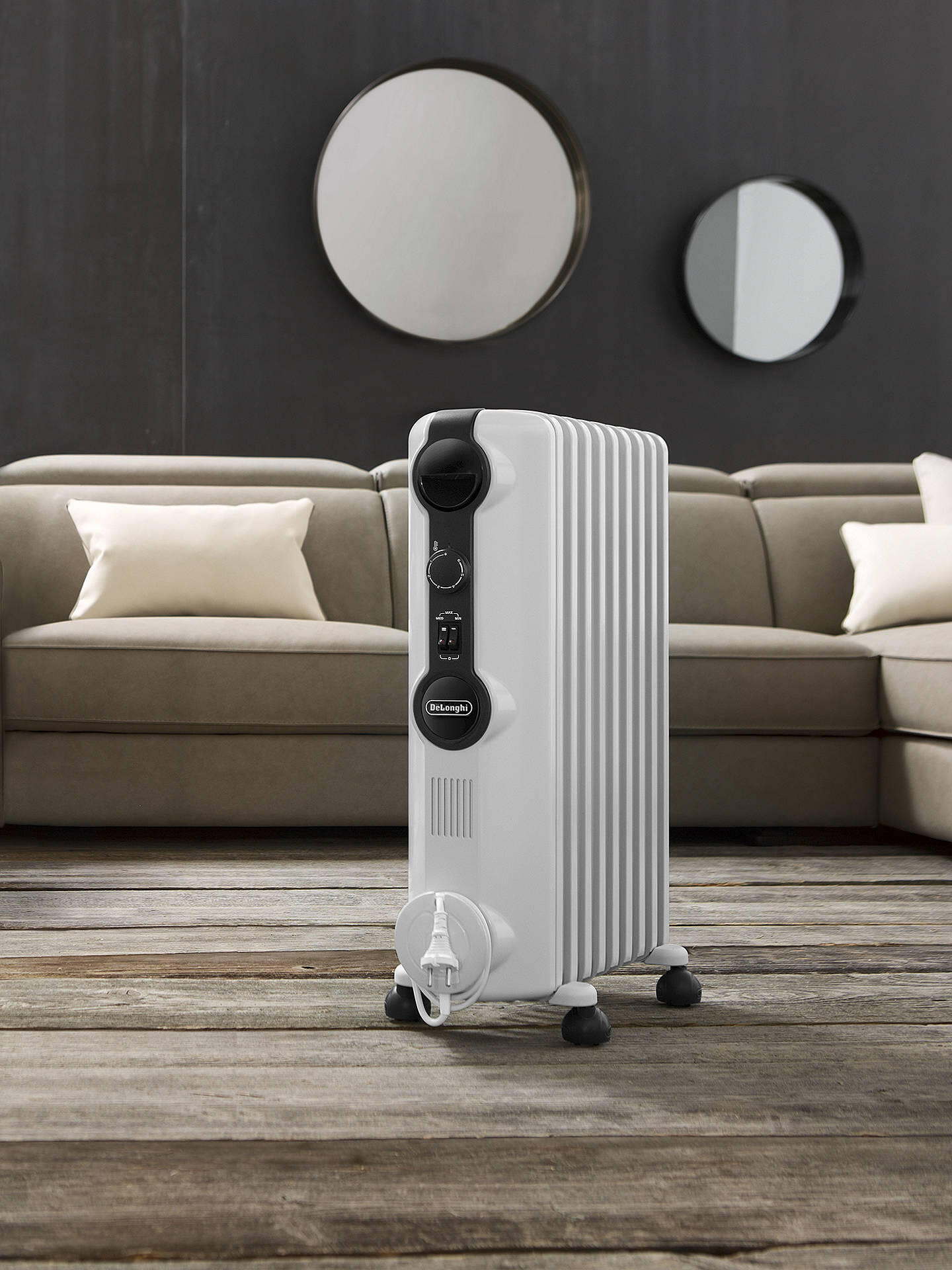 Radiateur bain d'huile électrique 1500 W Radia s trrs0715 DE'LONGHI ...