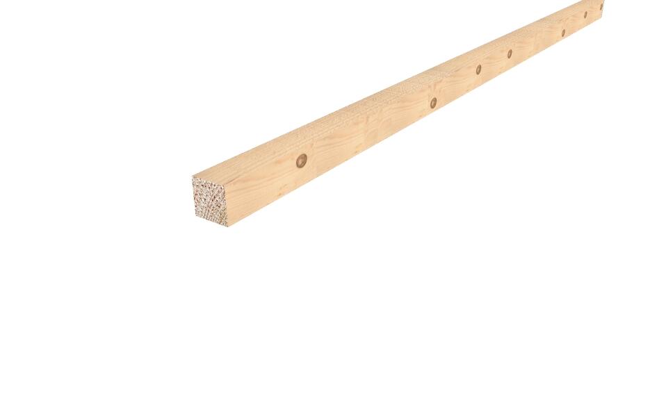 Liteau (latte) sapin (épicéa) traité, 38x40 mm, longueur 5 m, choix 2 ...