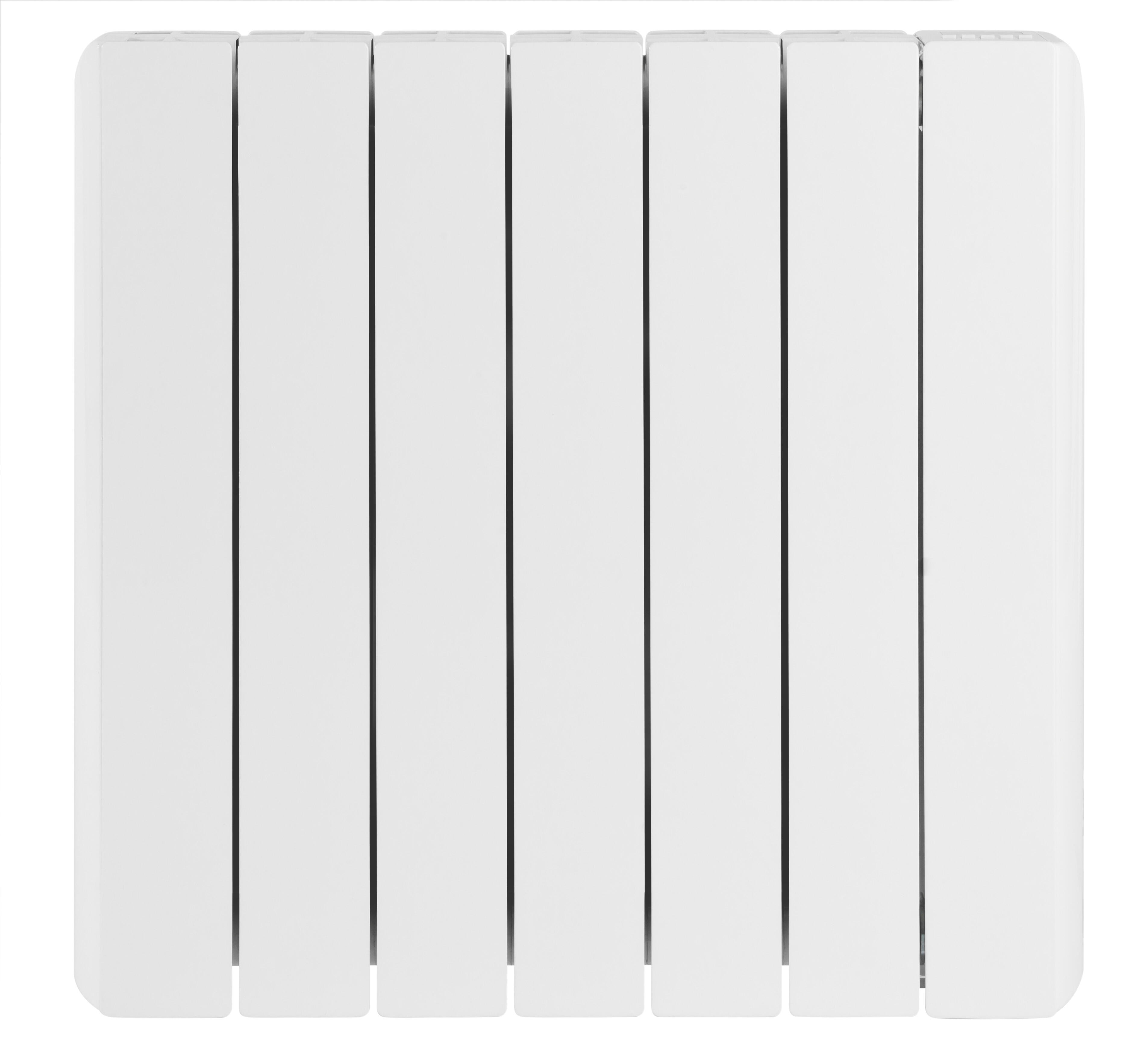 Radiateur électrique inertie fluide EQUATION 1000W l59.7xH57.4 Alidea 2 ...