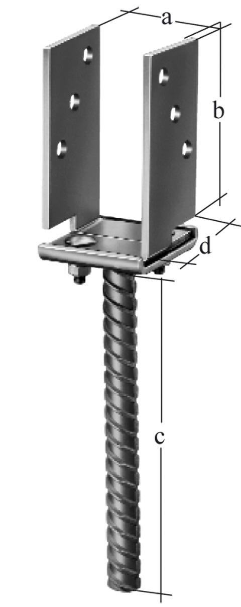 Sabot et support de poteau | Leroy Merlin