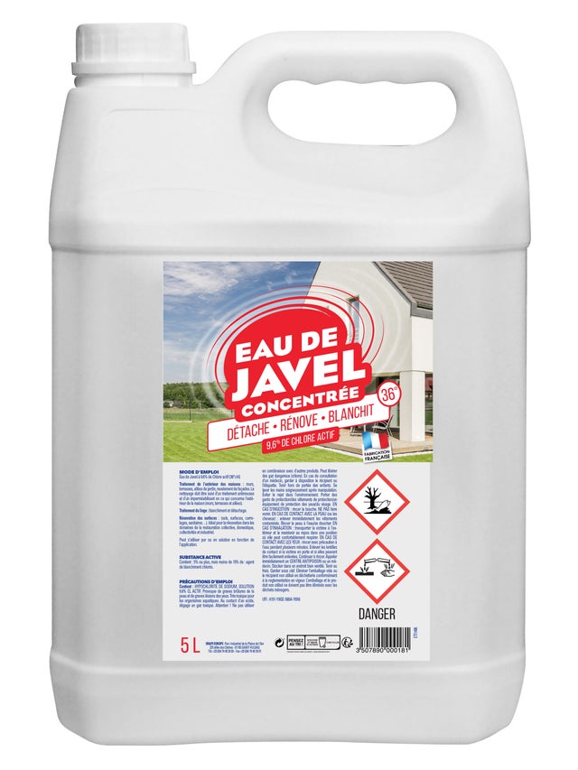 Eau de javel 20 litres - Recherche Leroy Merlin