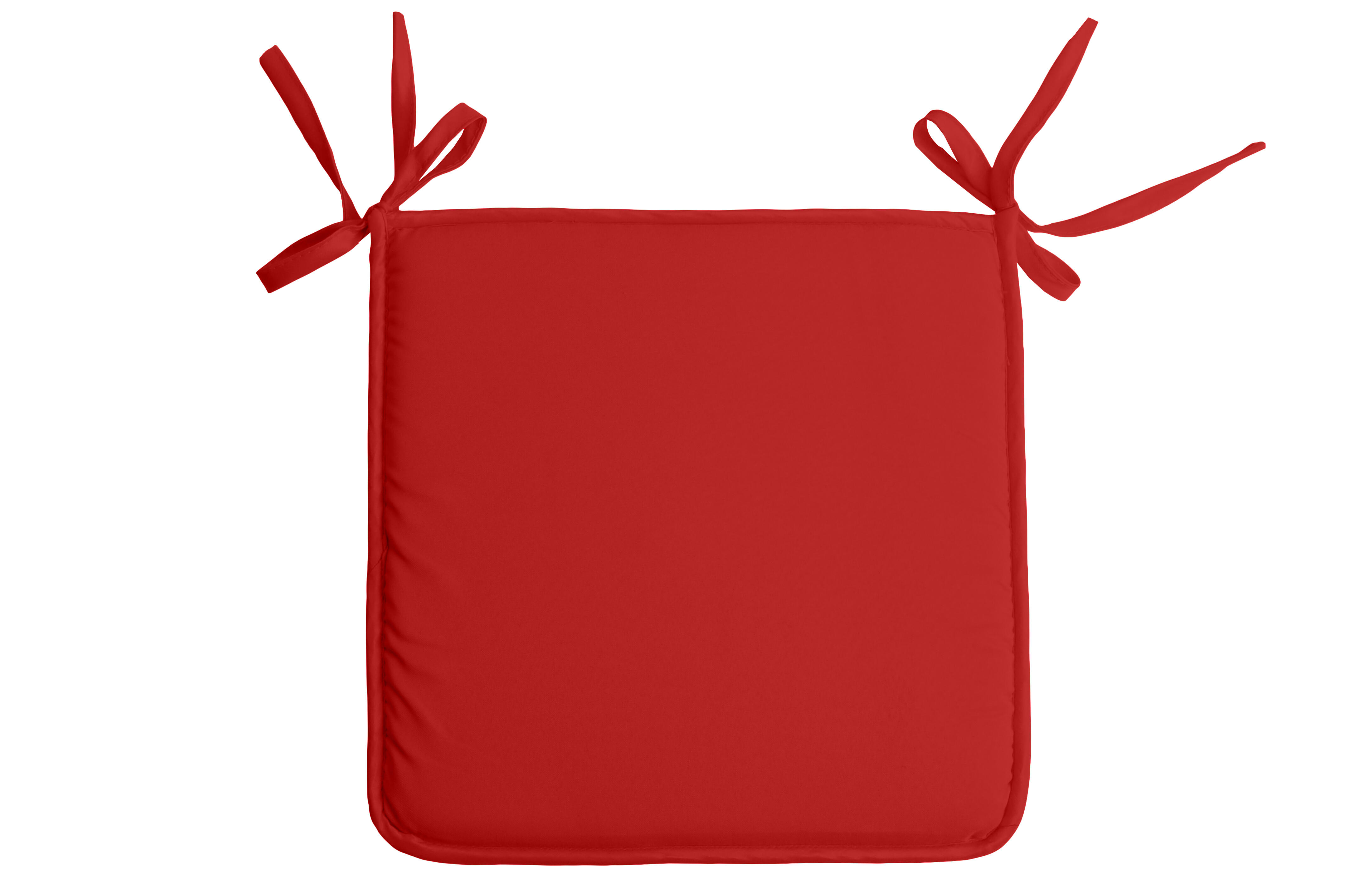 Galette de chaise Nelson, rouge l.38 x H.38 cm | Leroy Merlin