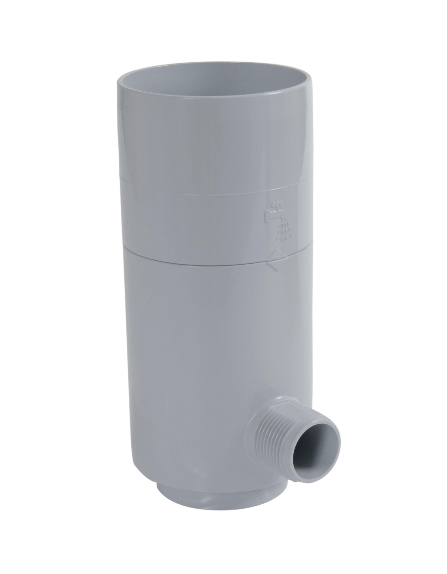 Collecteur d'eau pvc gris GIRPI Diam.80 mm | Leroy Merlin