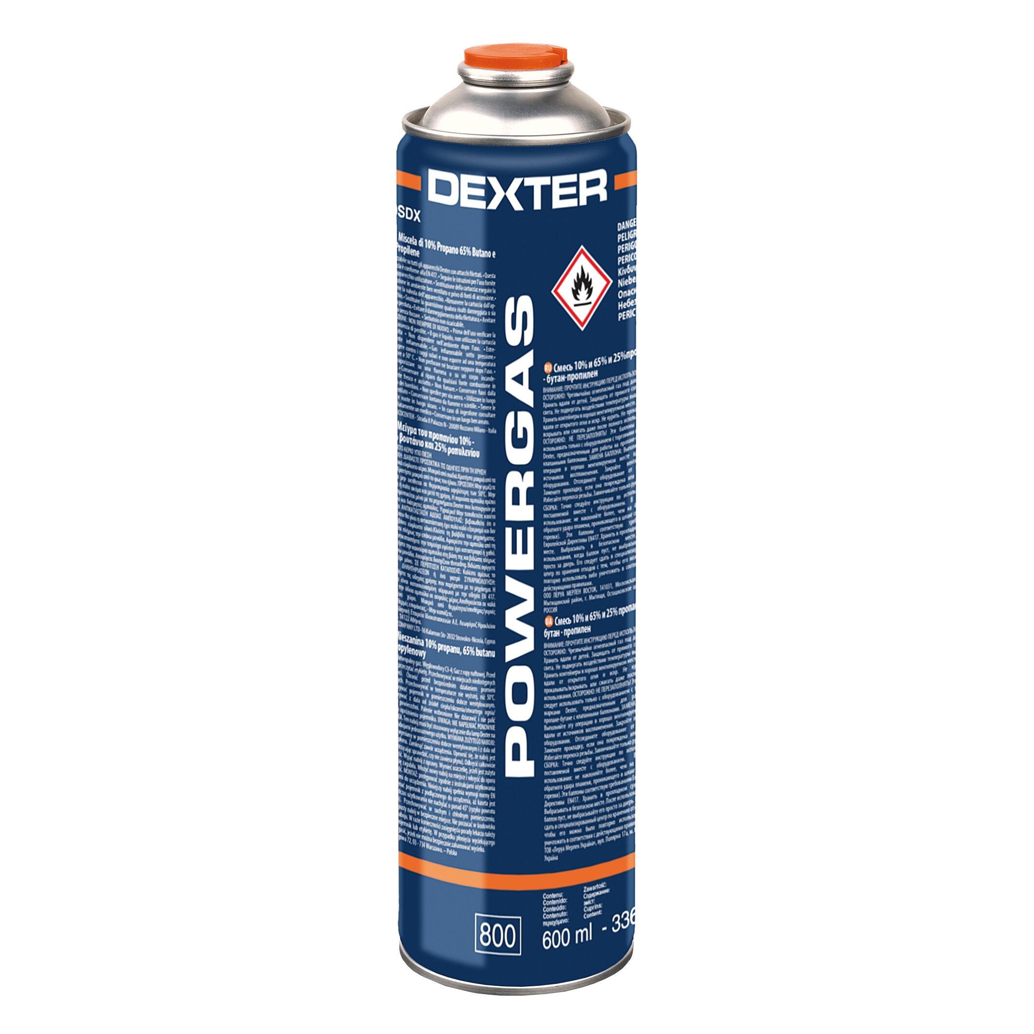 Cartuccia gas per bruciatore propano DEXTER 0.6 L | Leroy Merlin