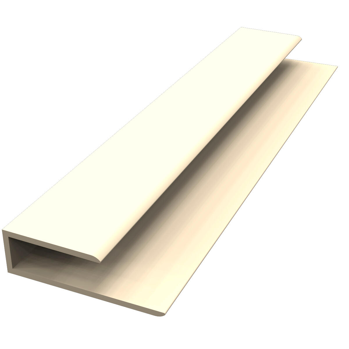 Profil de départ U FSF1073SAB sable pvc L.3 m | Leroy Merlin