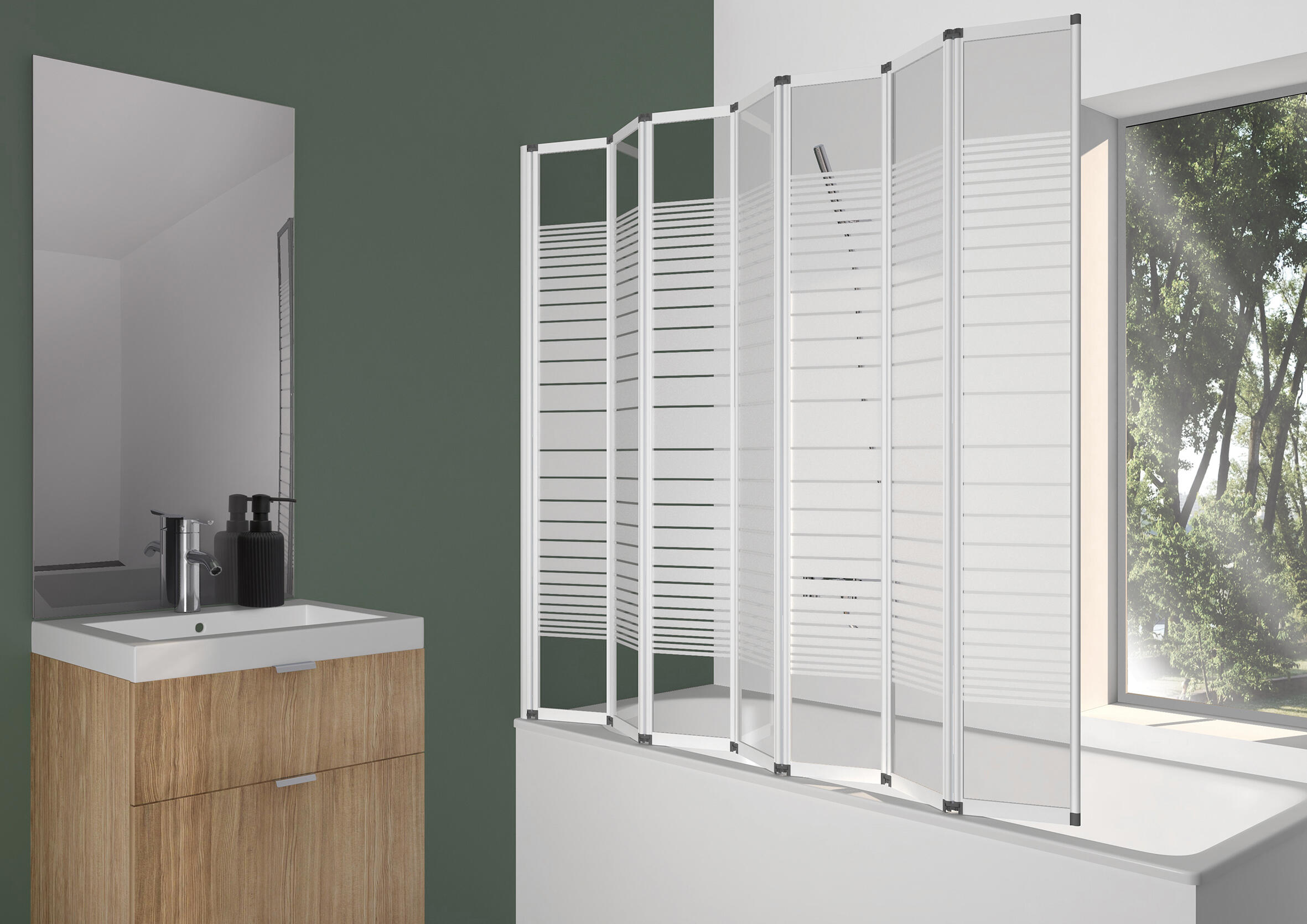 EXALT PARE BAIGN 7 VOLETS VS/BL 140X155 | Leroy Merlin