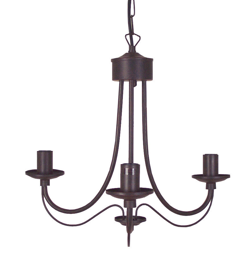 Lustre 3x e14 acier SEYNAVE Paimpol D.48 cm | Leroy Merlin