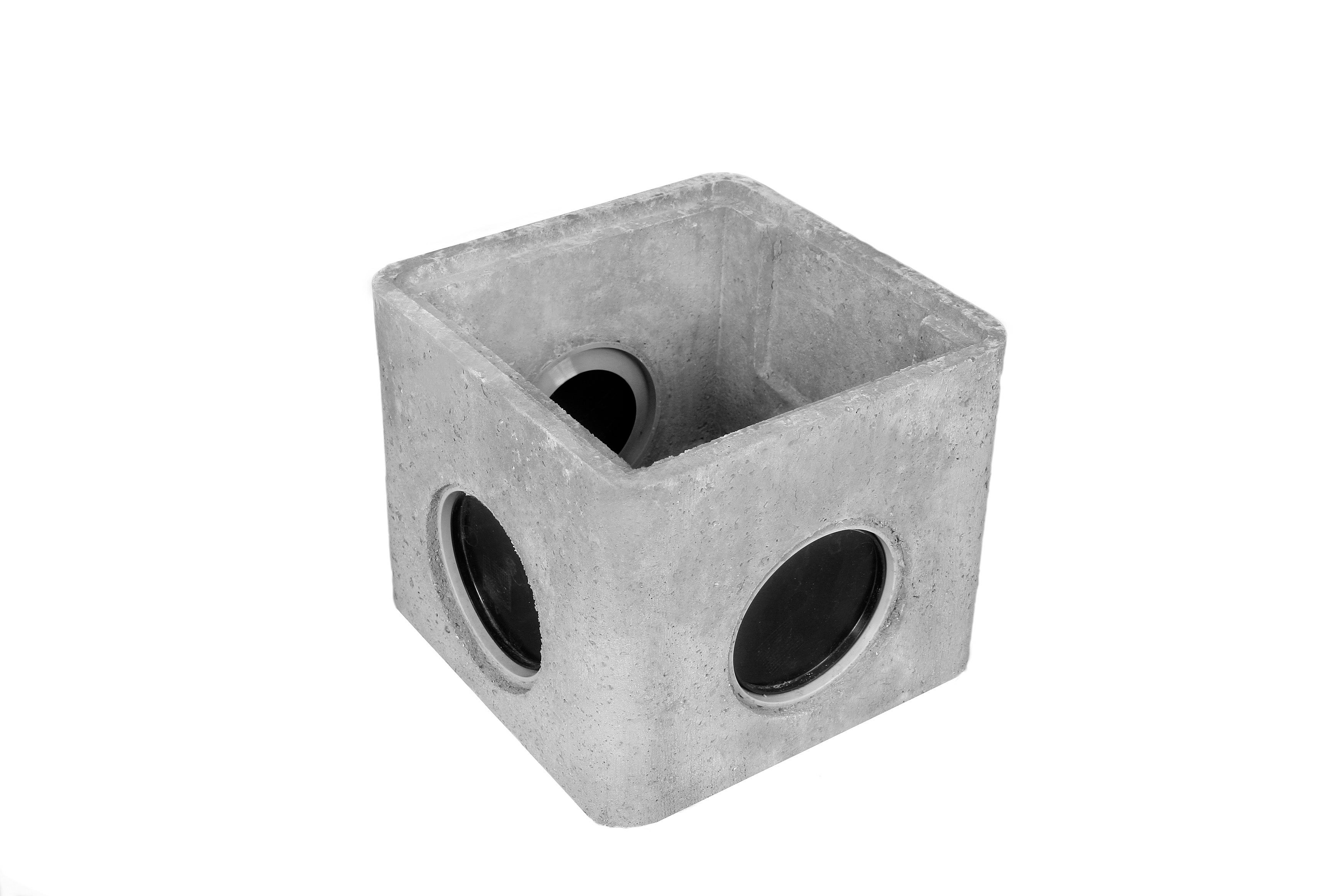 Regard à joints incorporés Rmj25 béton, L.250 x l.250 mm | Leroy Merlin