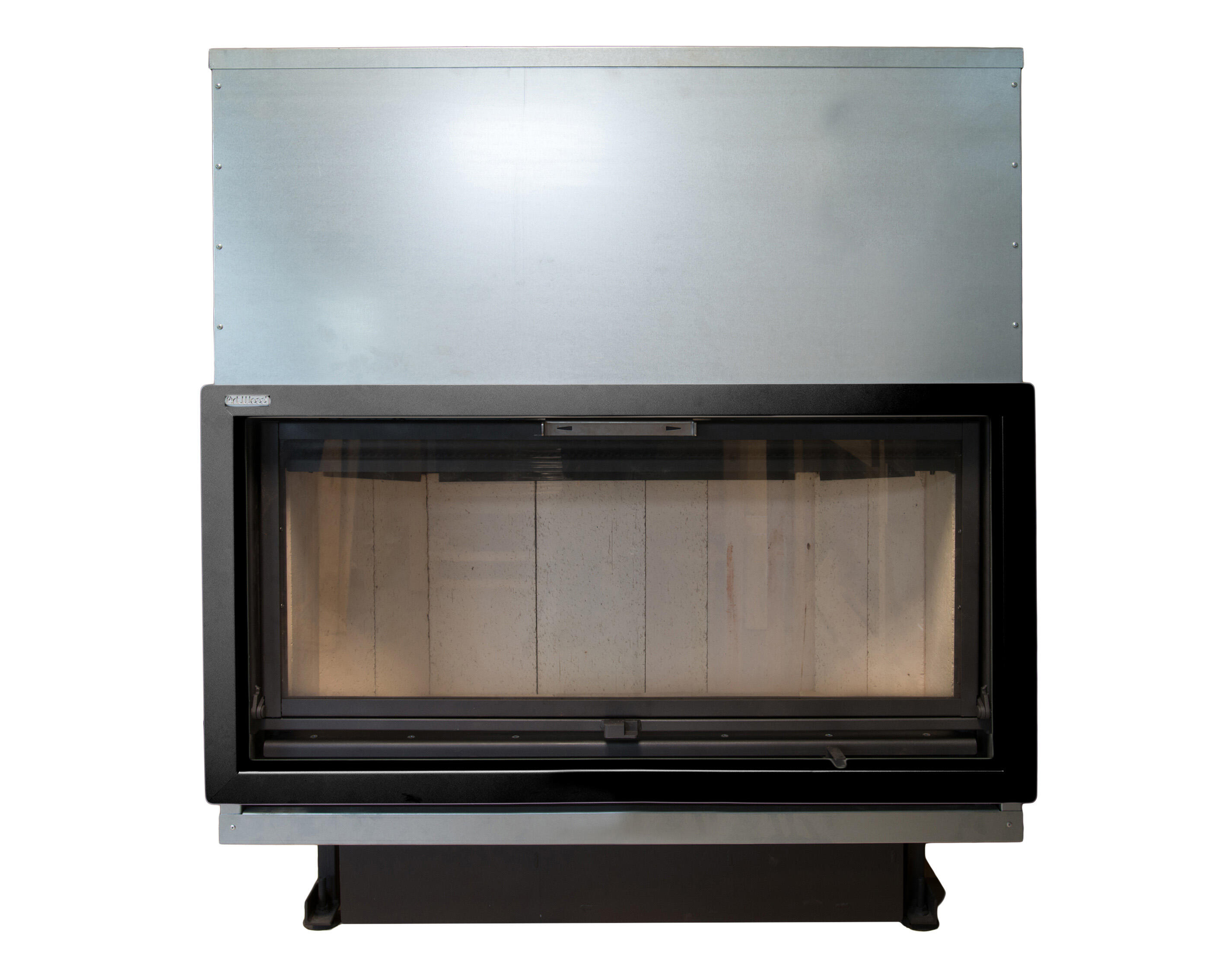 Insert à bois façade droite ARTWOOD Plasma 117 cm 16 kW | Leroy Merlin
