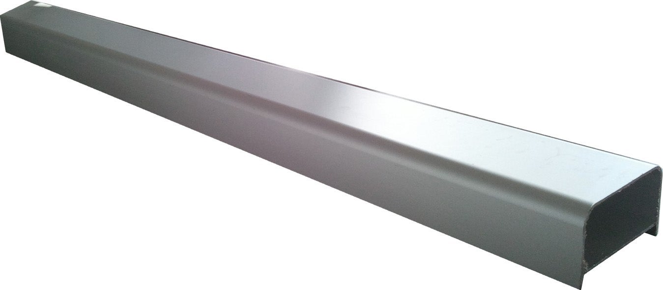 Profil de douche block lock gris alu 2.5 m | Leroy Merlin