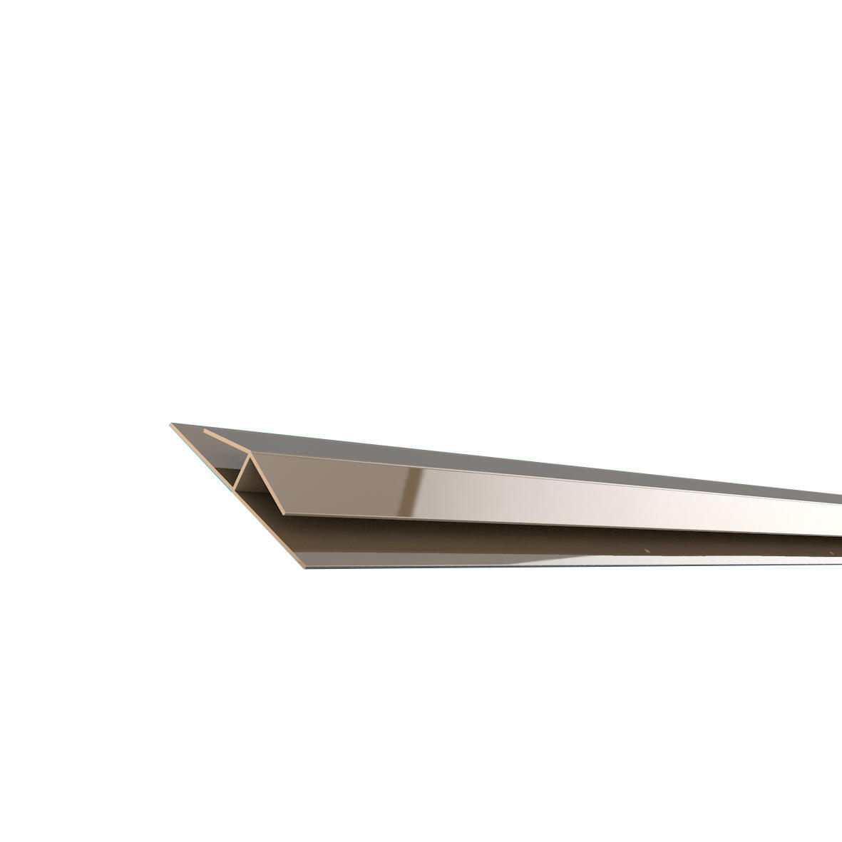 Profil de toiture sable pvc L.3 m | Leroy Merlin