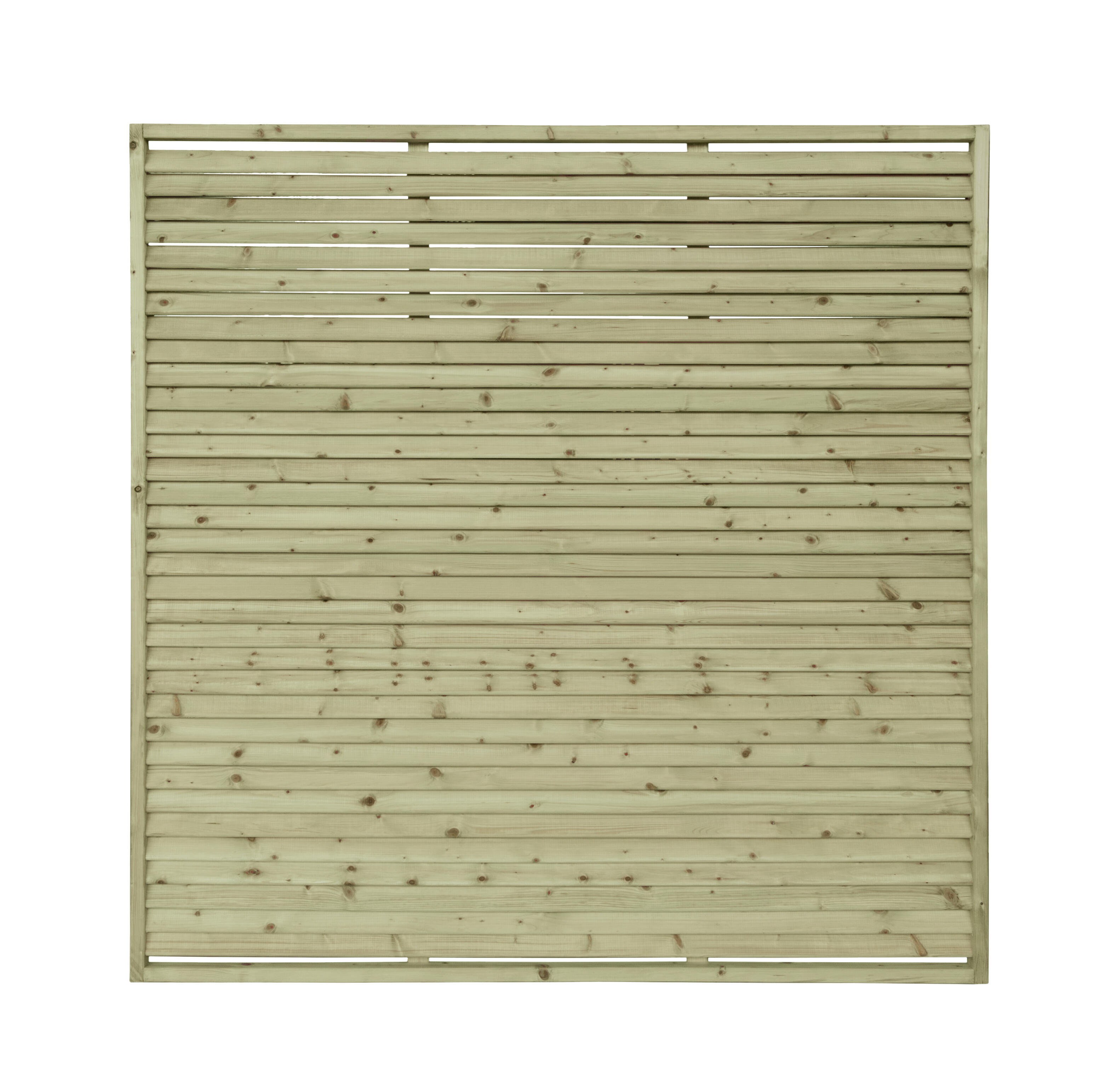 Panneau bois persienné Véra, l.180 x H.180 cm, naturel | Leroy Merlin
