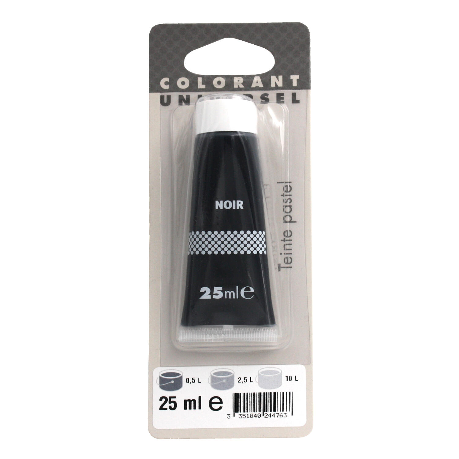 Colorant universel 25 ml noir | Leroy Merlin