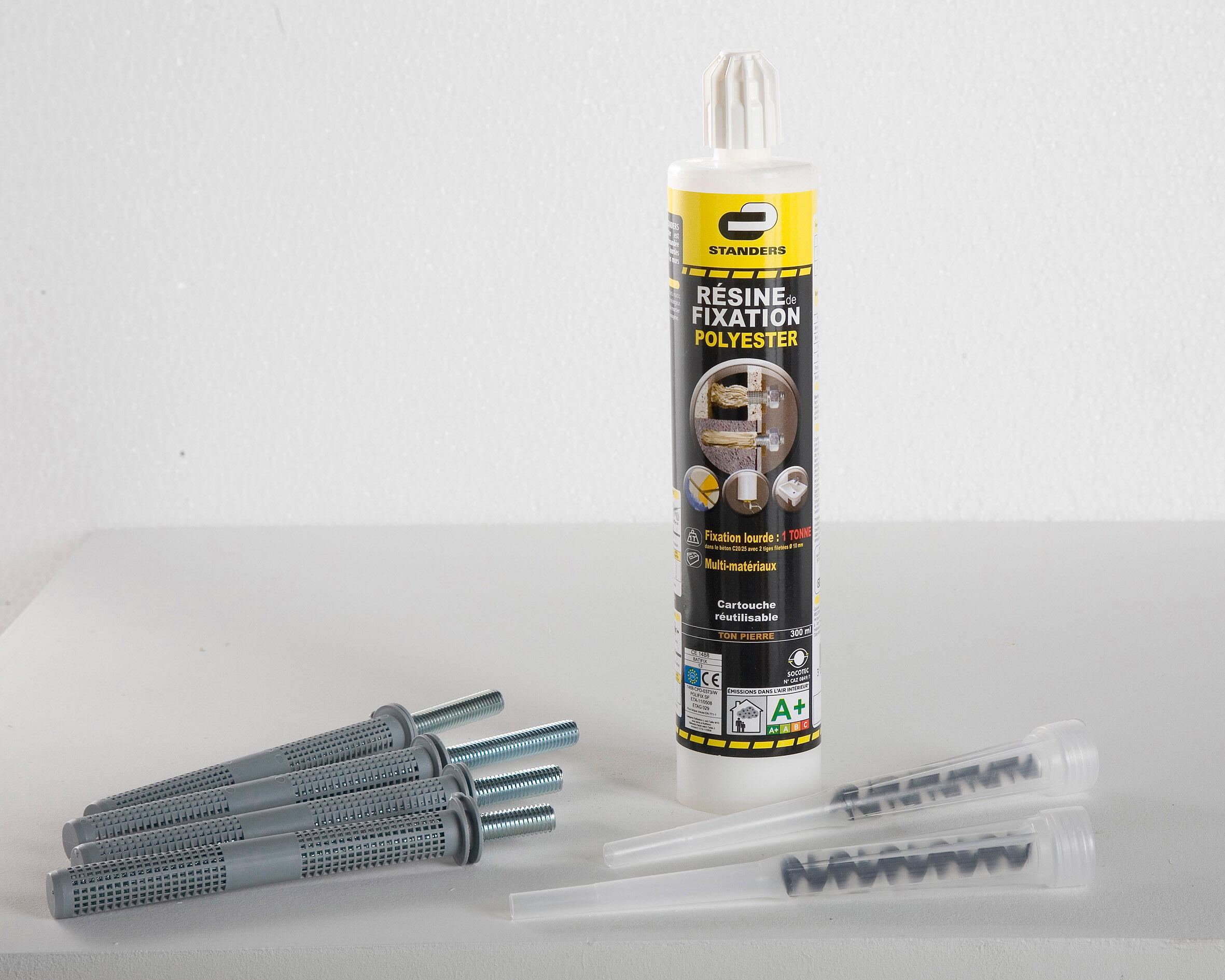 Kit de scellement chimique stan-fix STANDERS, 300 ml | Leroy Merlin