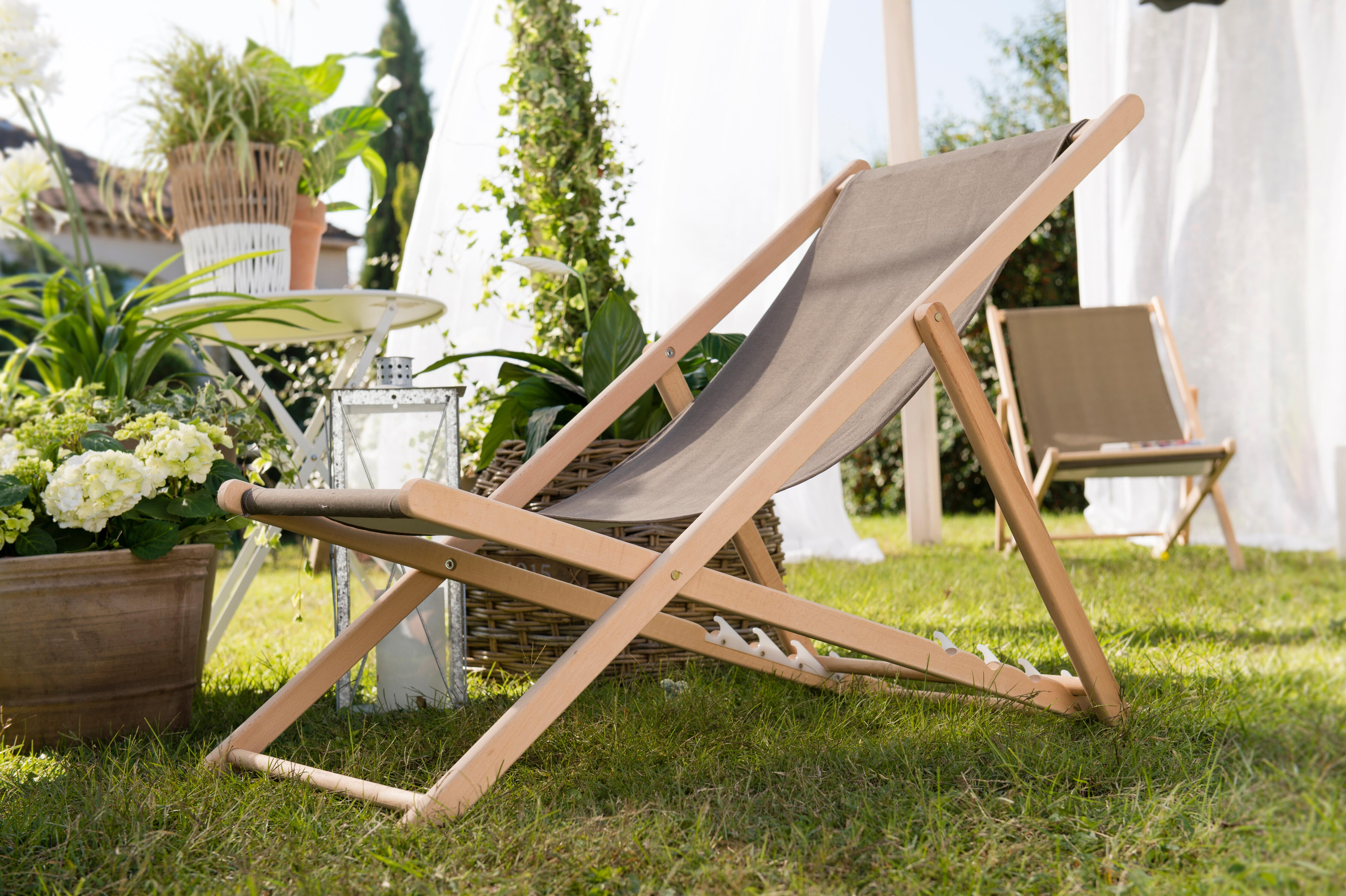 Transats : vivez le jardin en mode détente | Leroy Merlin