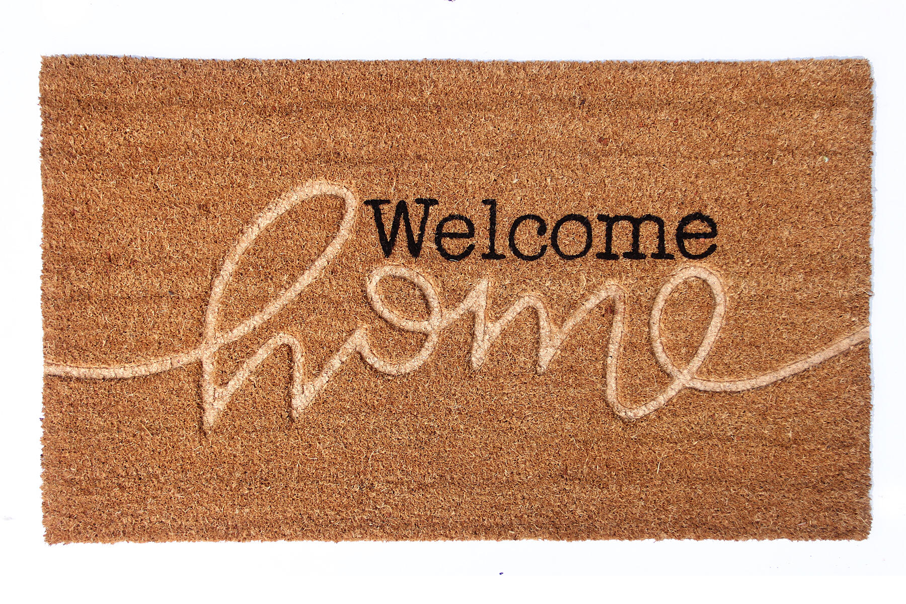 Felpudo coco Signature marrón 40 x75 cm | Leroy Merlin