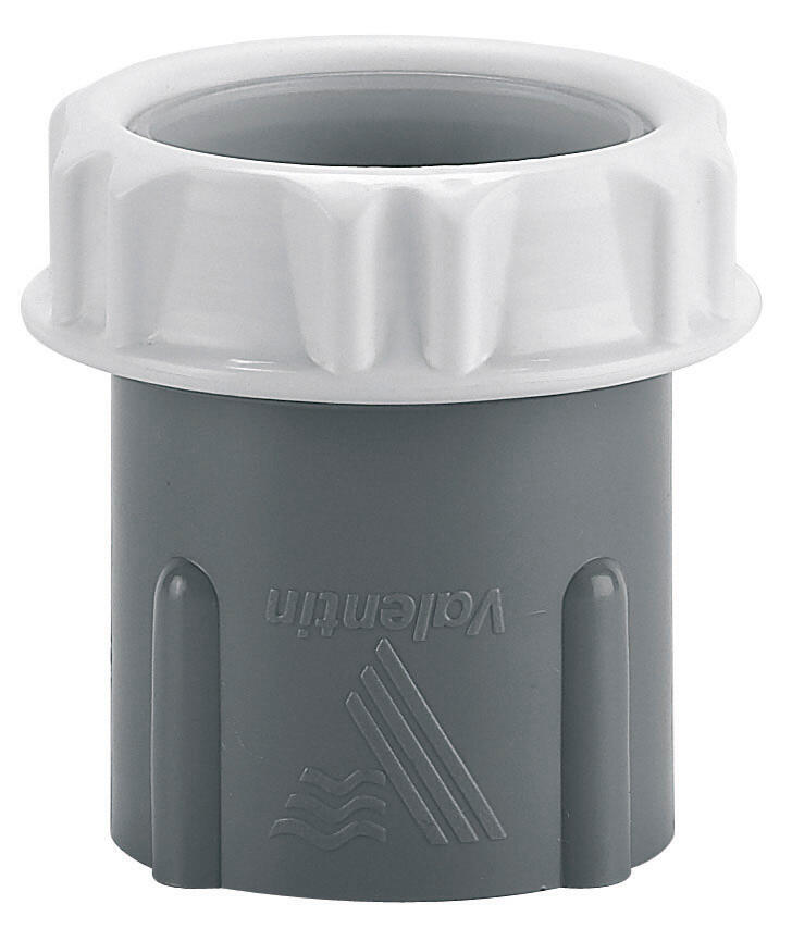 Raccord emboîtement à joint conique + écrou en pvc, femelle / femelle ...